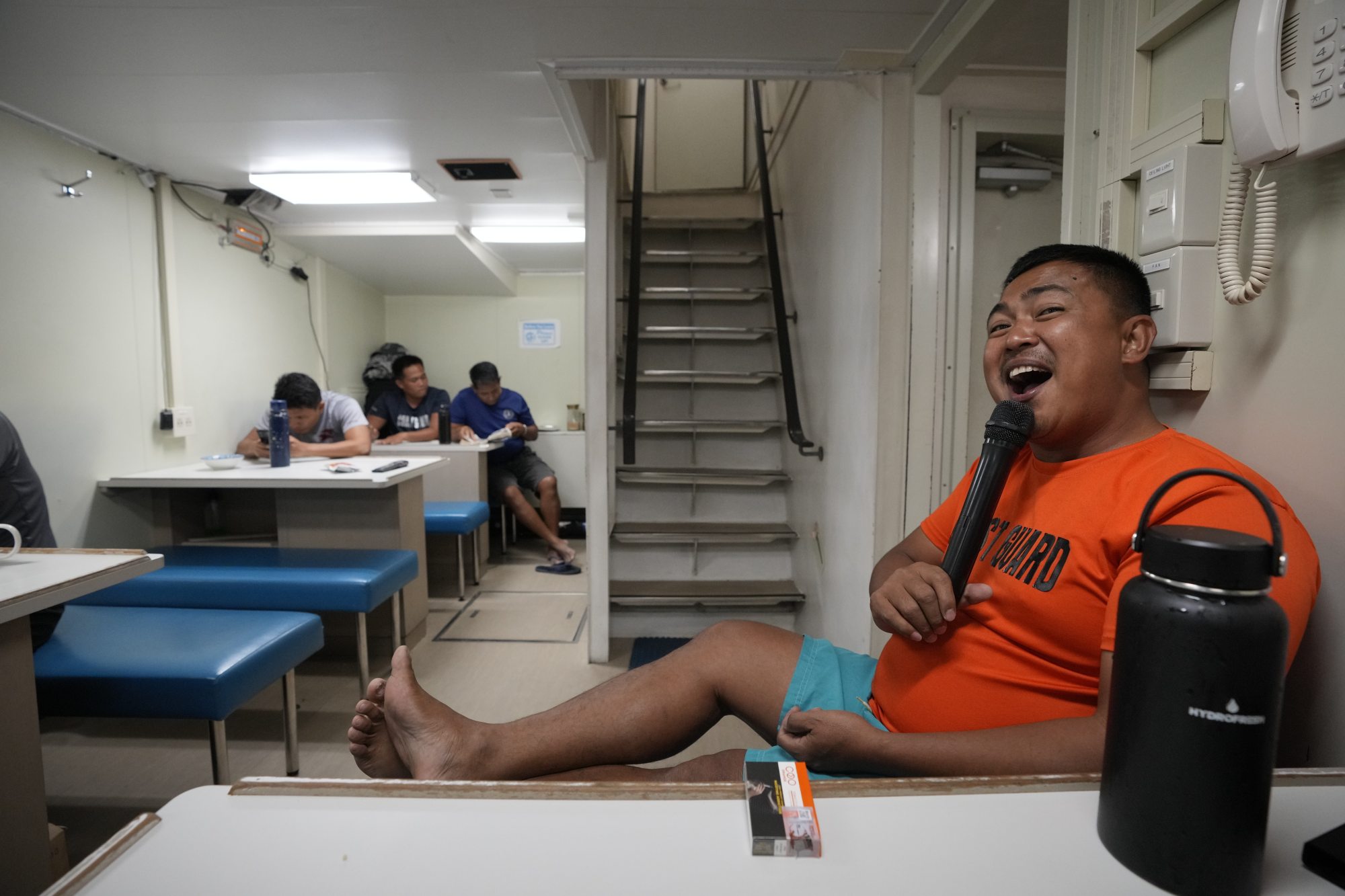 Life aboard the Philippines’ South China Sea patrols: sunburn, karaoke ...