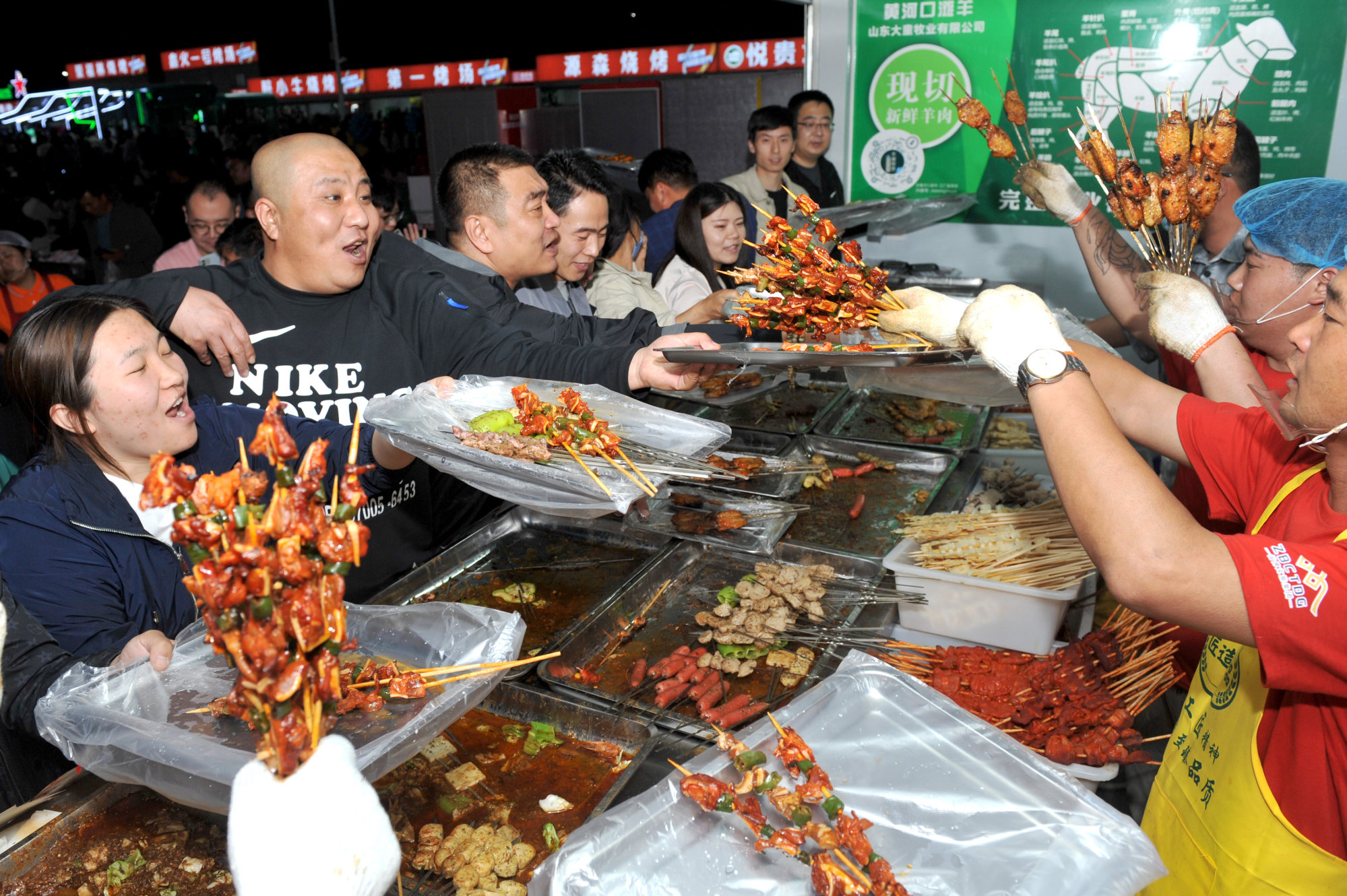 ‘Not being impulsive’: man loves grilled dishes at China’s barbecue ...