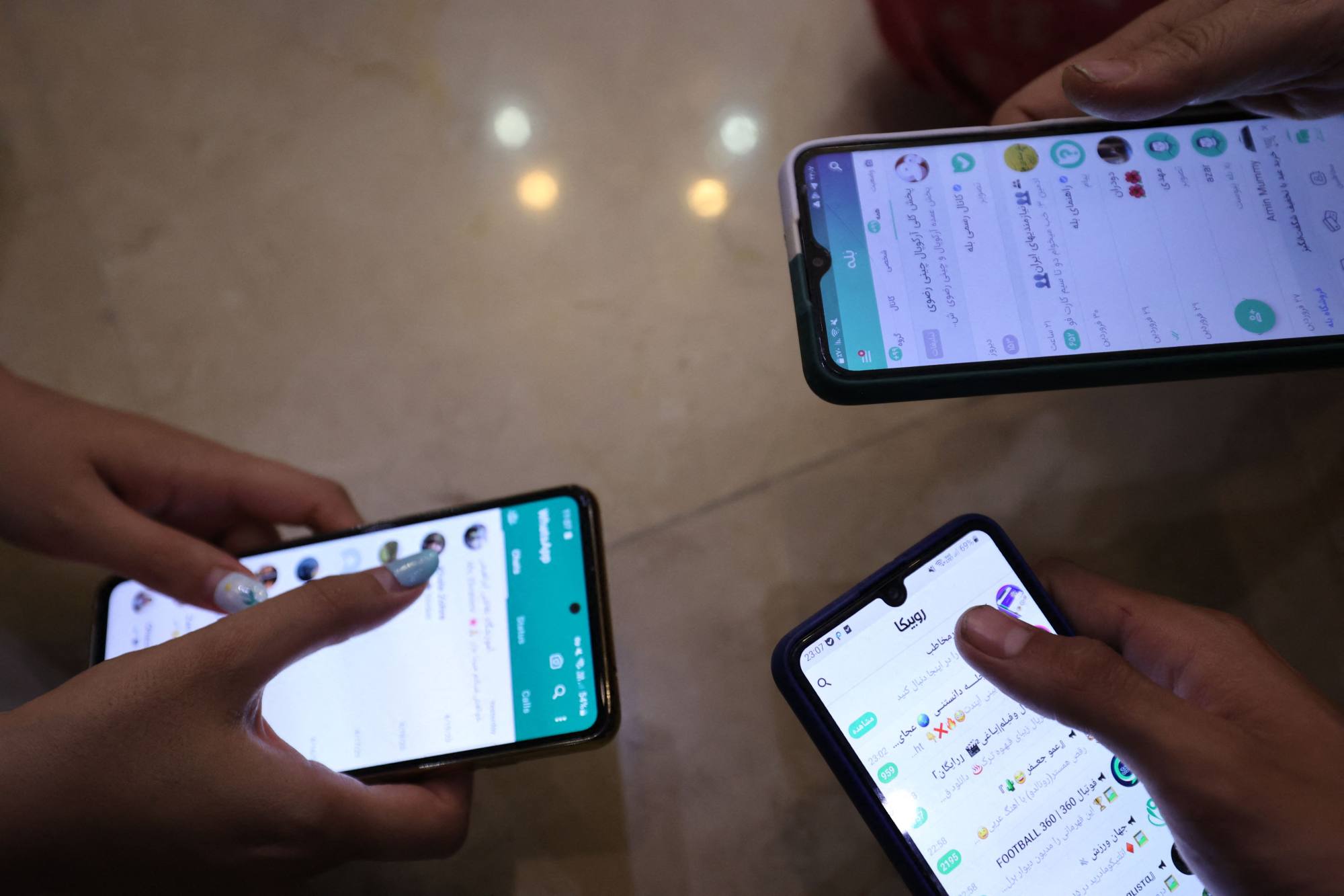 As net tightens, Iranians pushed to take up home-grown apps | South ...