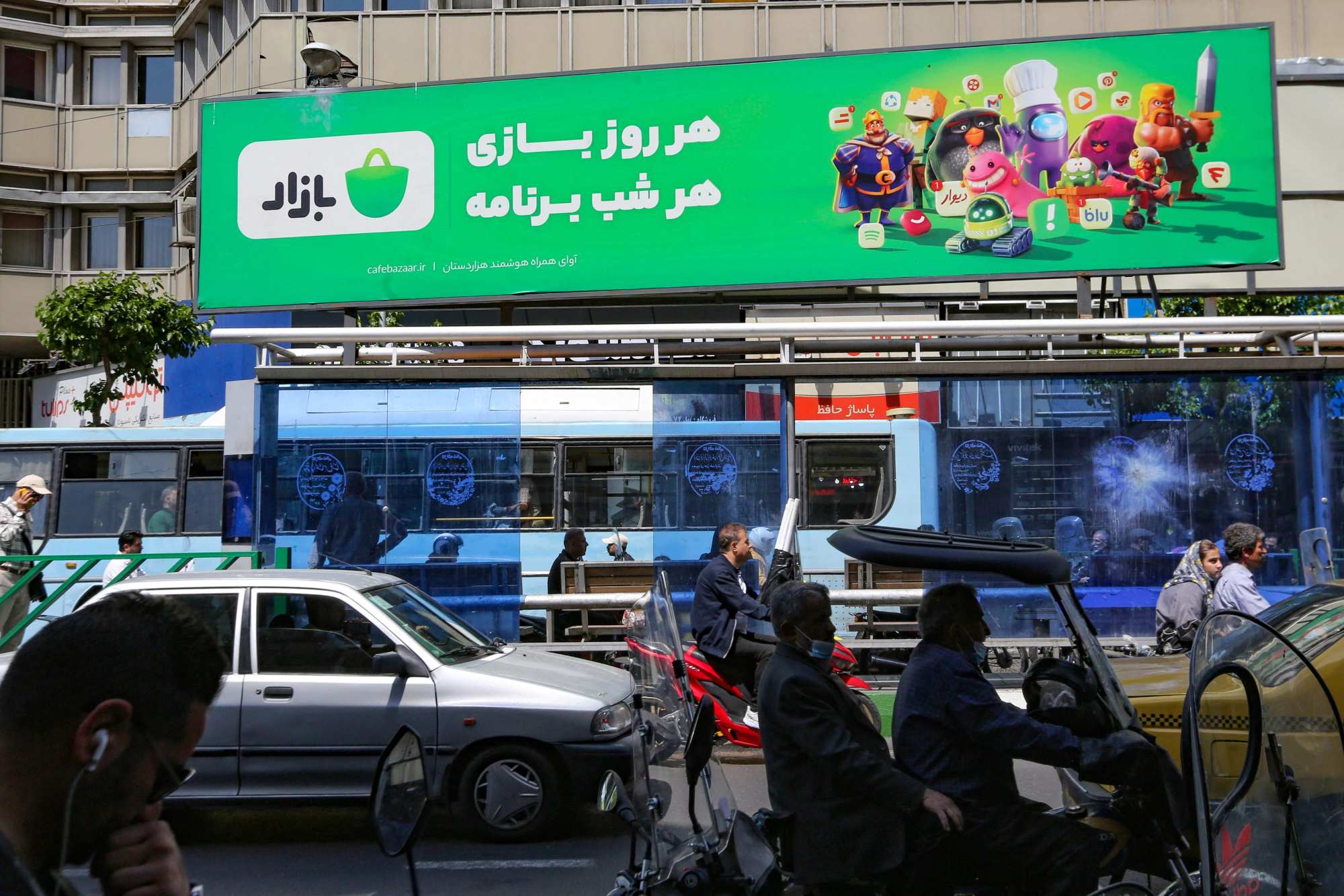 As net tightens, Iranians pushed to take up home-grown apps | South ...