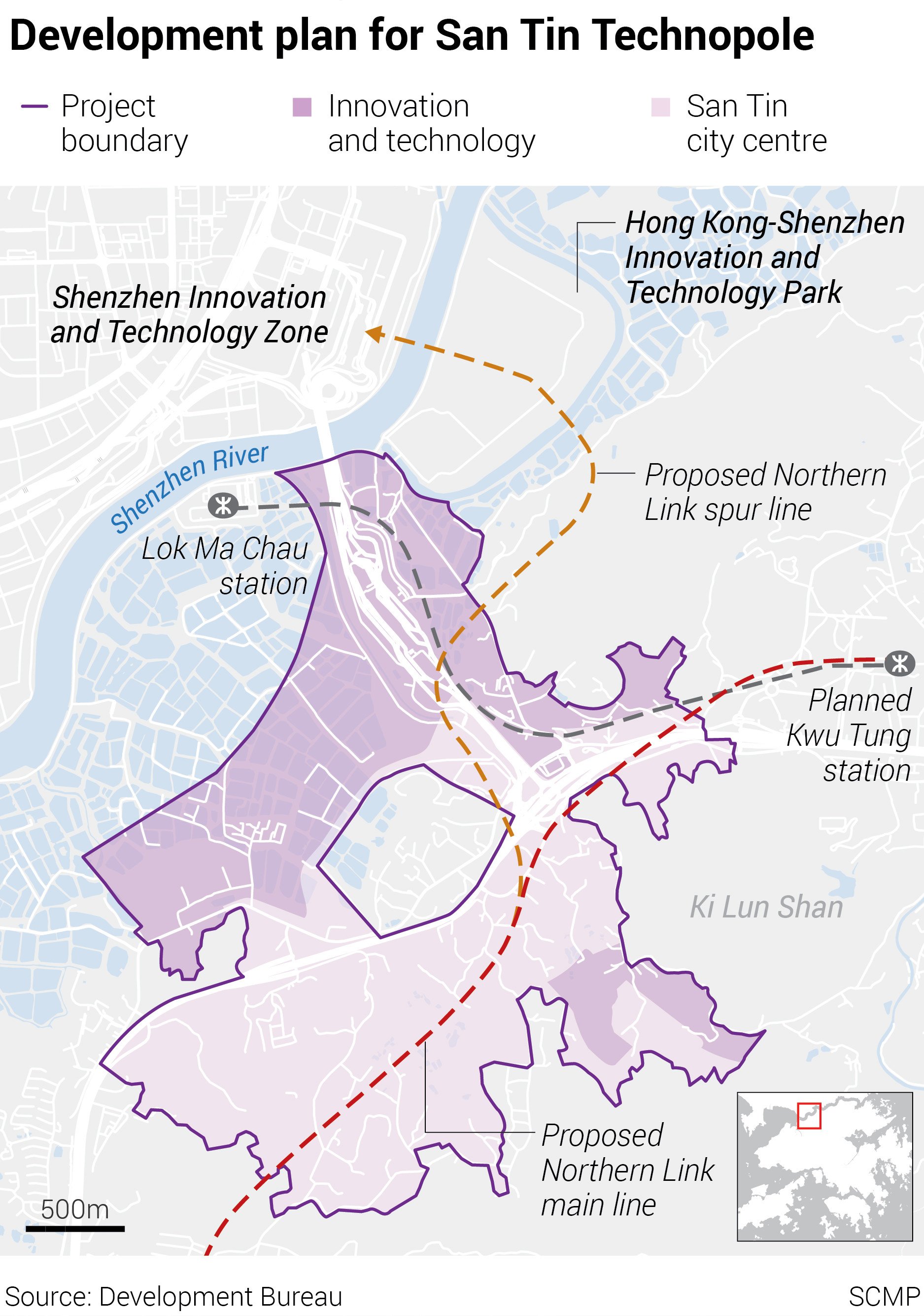 Hong Kong aims to earmark 300 hectares of land in proposed technopole ...