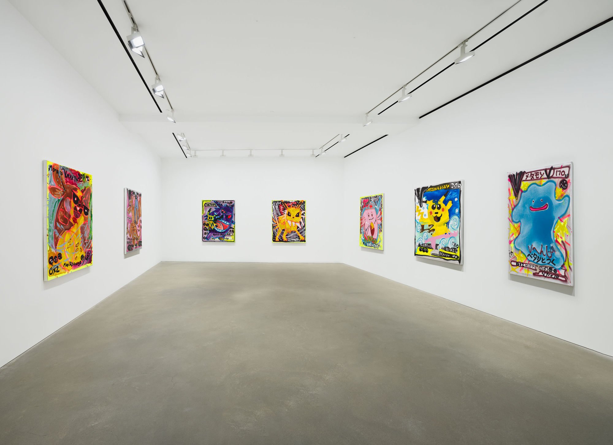Pokémon art exhibition by American painter Katherine Bernhardt blows up ...