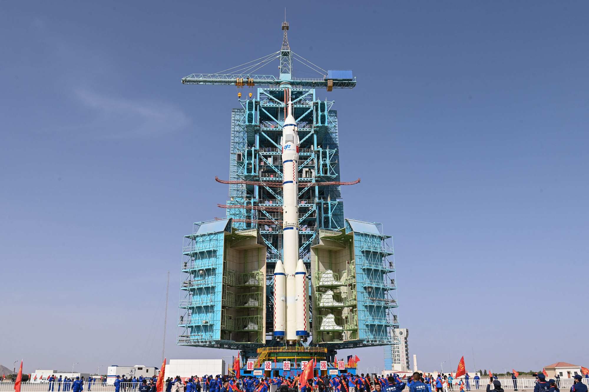 China space mission prepares for lift-off with first non-PLA astronaut ...