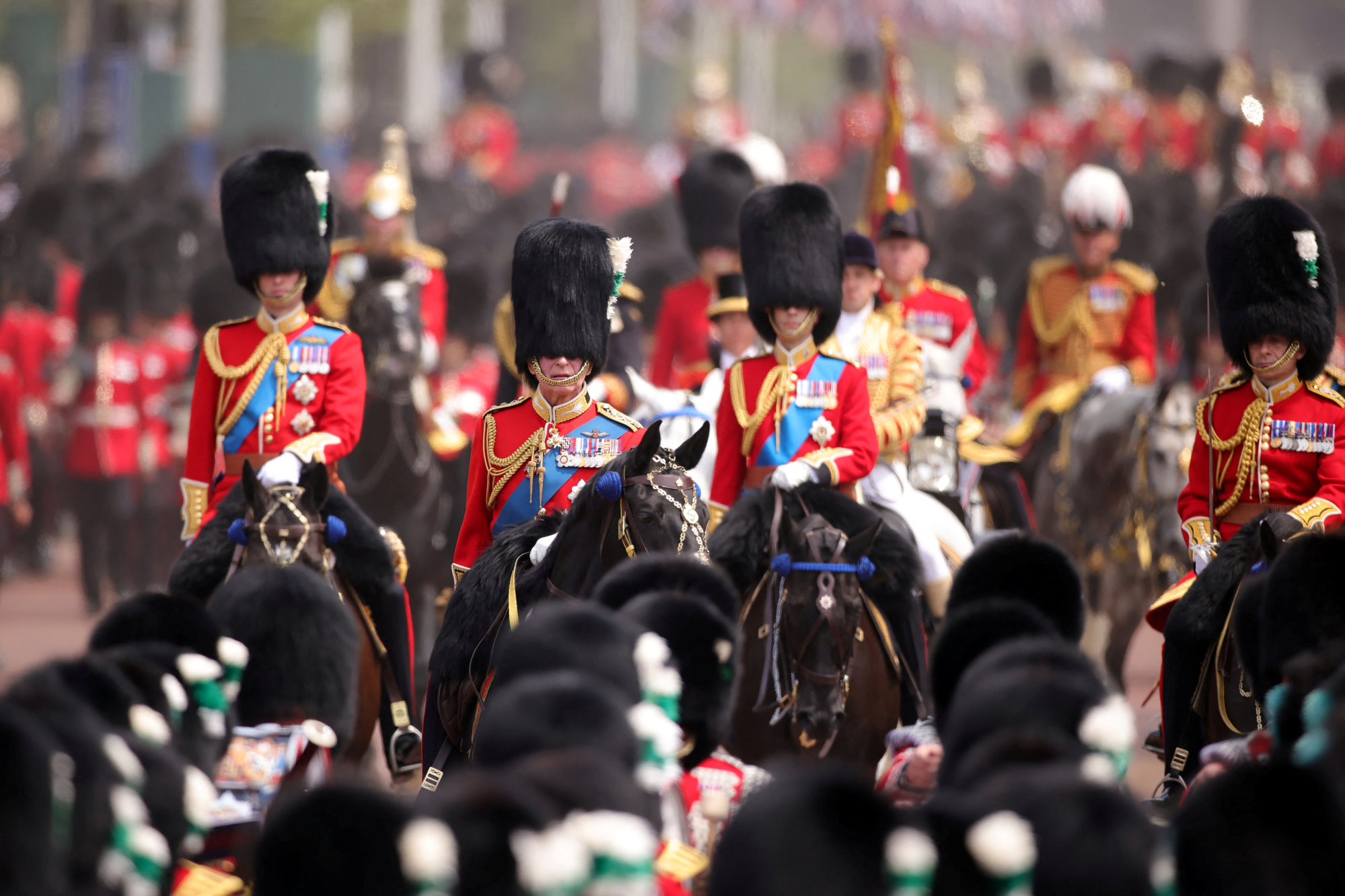 UK royal family unite at Buckingham Palace for King Charles’ inaugural ...