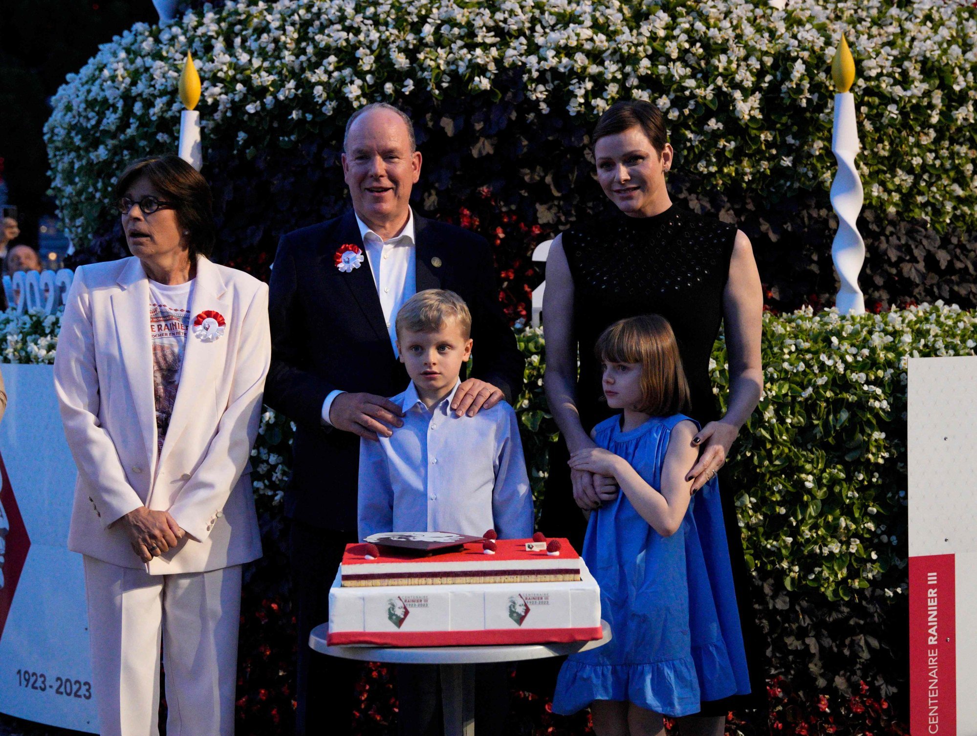 Royal makeover! Princess Charlene debuted a new hairstyle at the Monaco ...