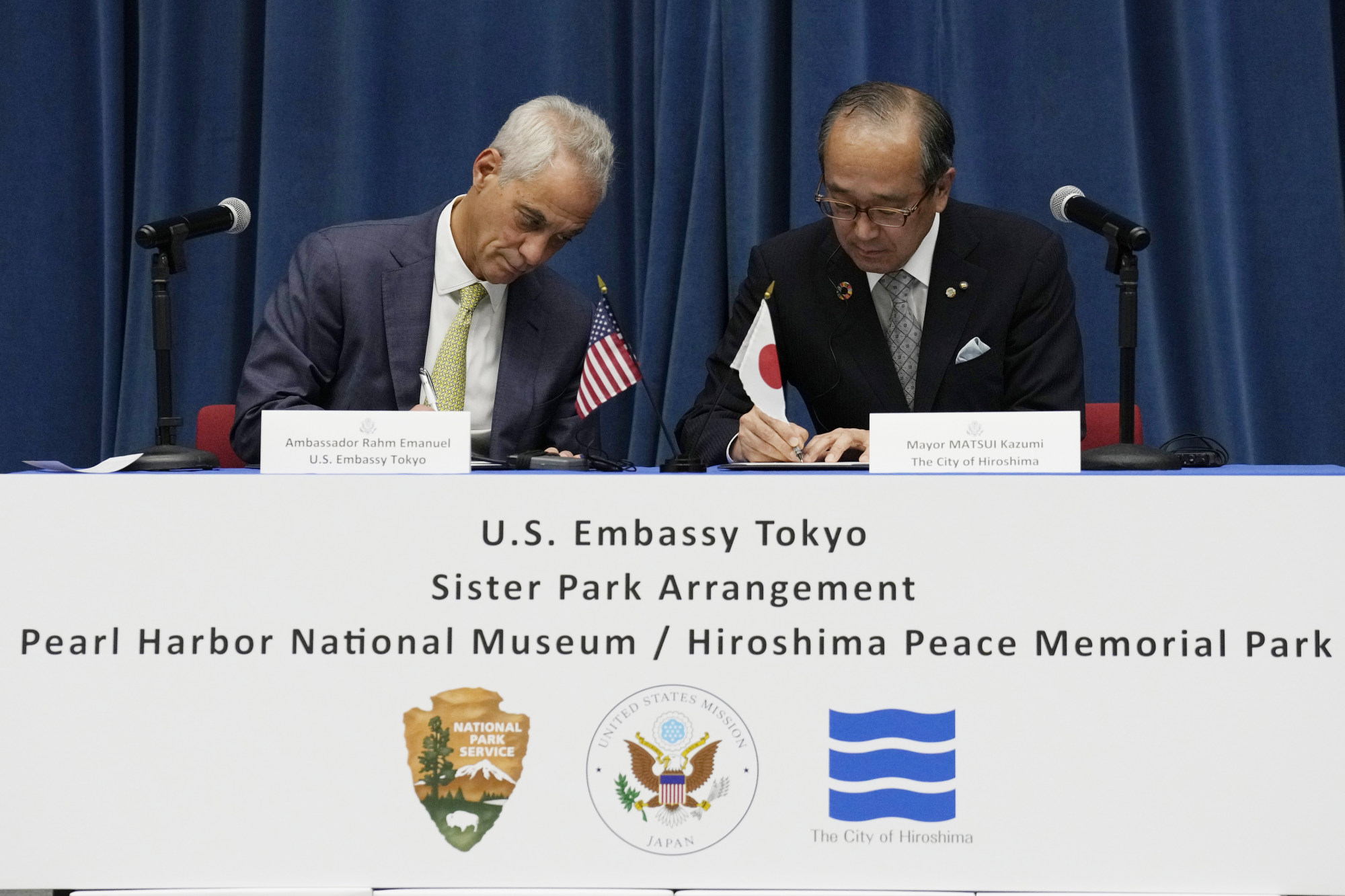 Hiroshima peace park and Pearl Harbour memorial park to cooperate and ...