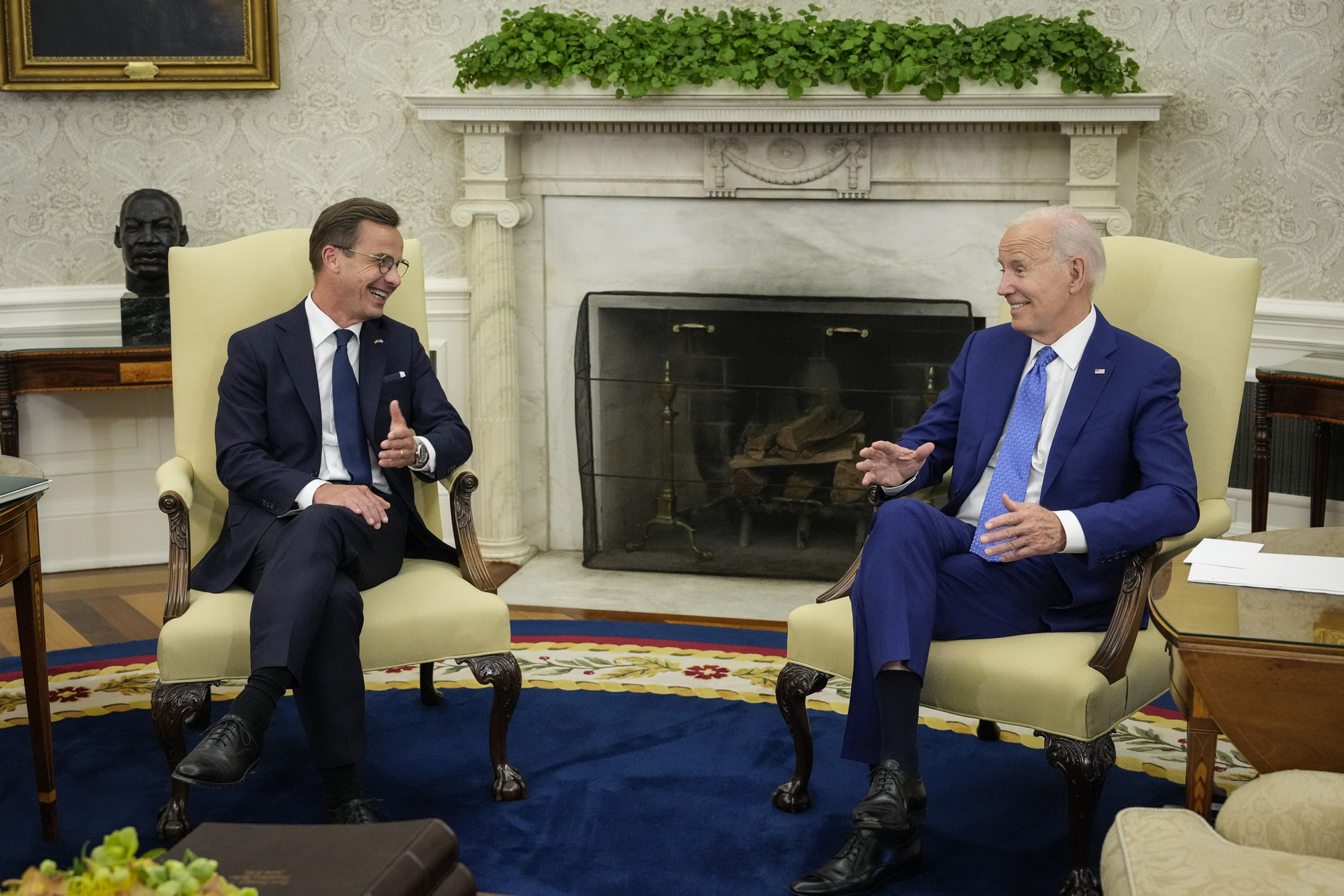 Joe Biden throws weight behind Sweden’s Nato bid as summit nears ...
