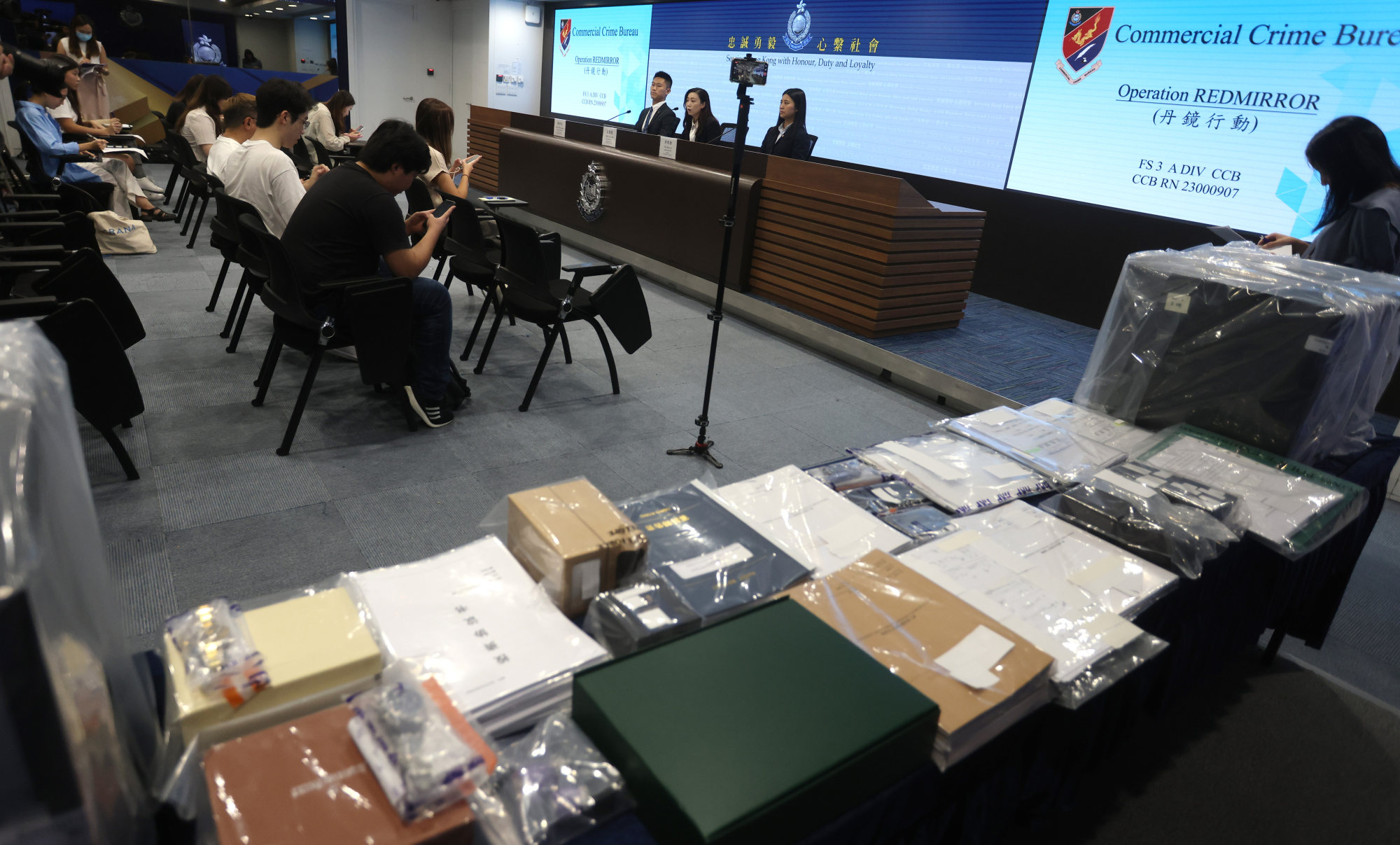 Hong Kong police arrest 3 in crackdown on employment and investment ...