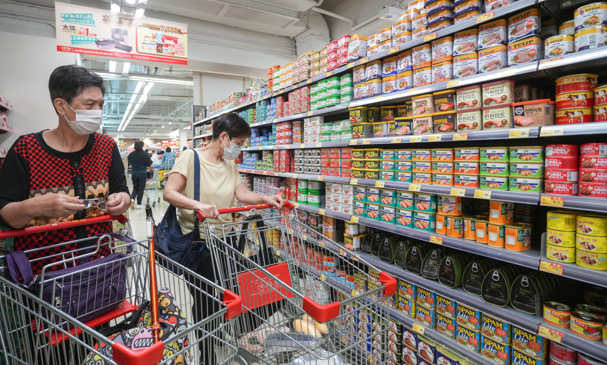 Happy Hong Kong Shopping Festival: from free hamburgers and coffee to grab-all-you-can races ...