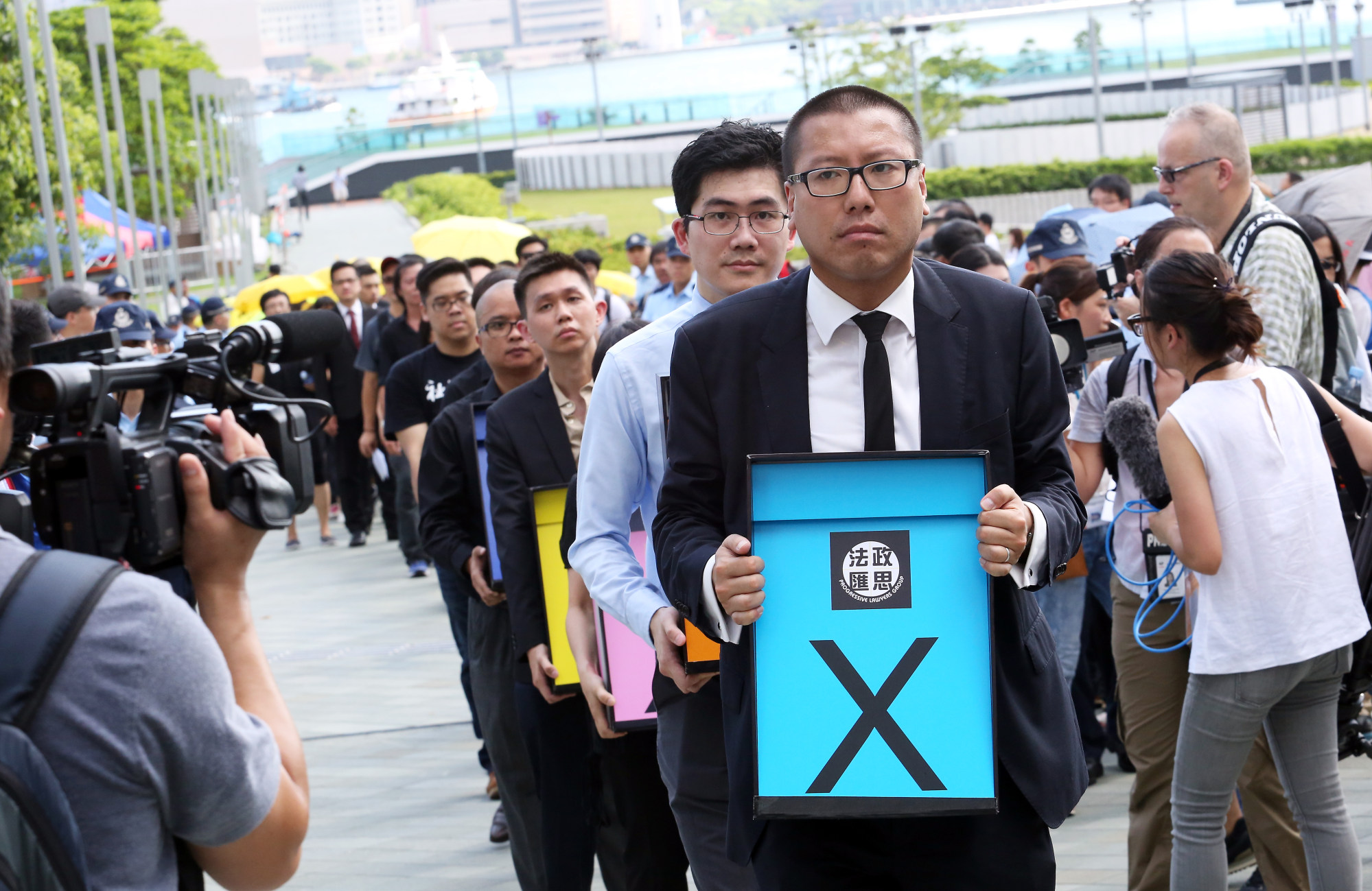 Hong Kong justice chief lodges professional misconduct complaints ...