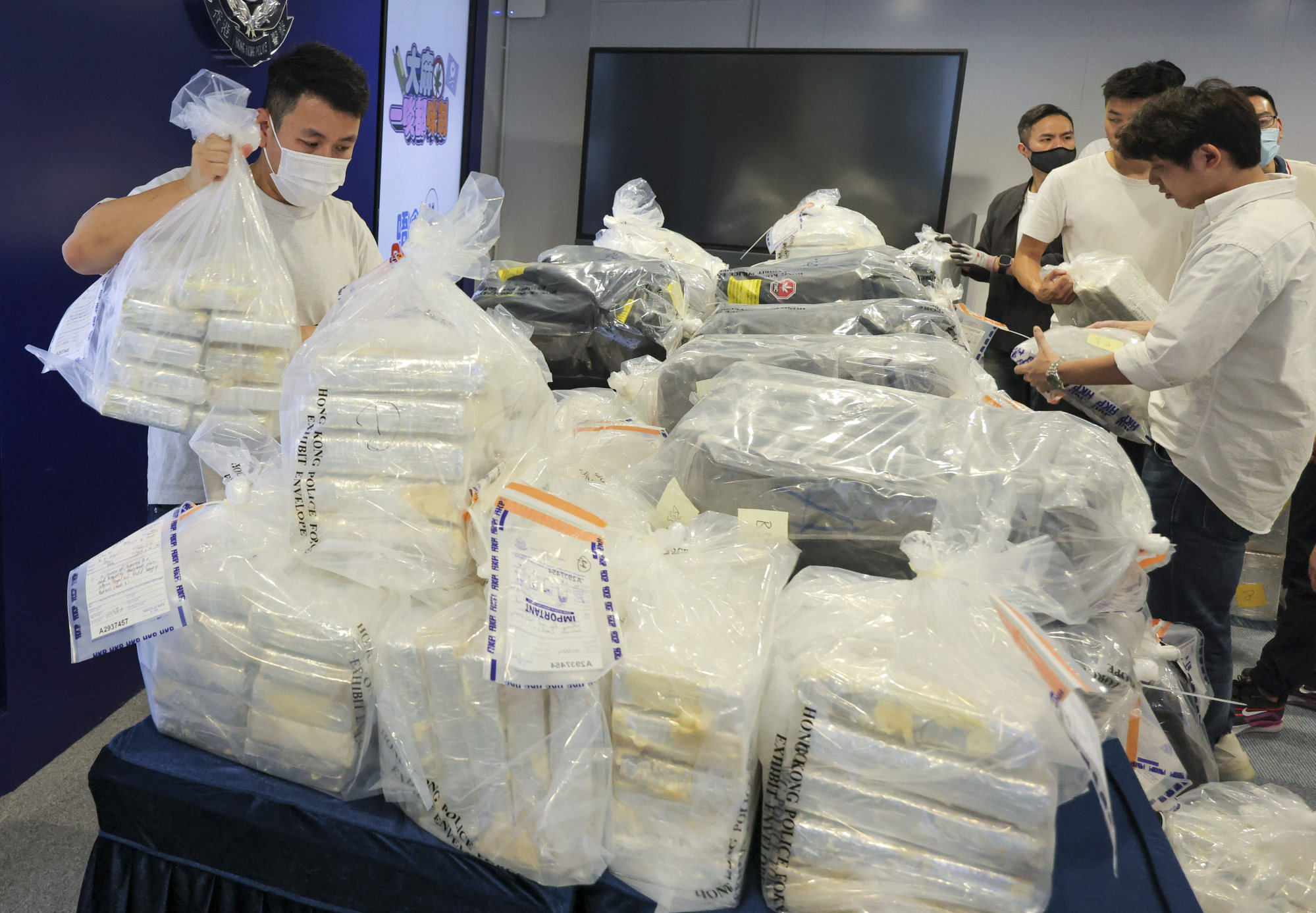 Hong Kong customs arrests 30, seizes narcotics worth HK$39 million at ...
