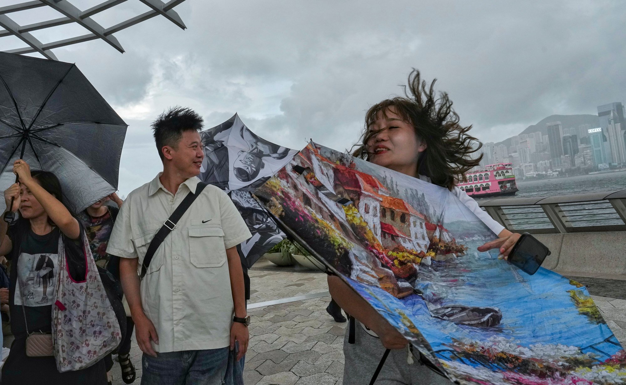 Hong Kong issues first T8 signal of year as Typhoon Talim approaches ...