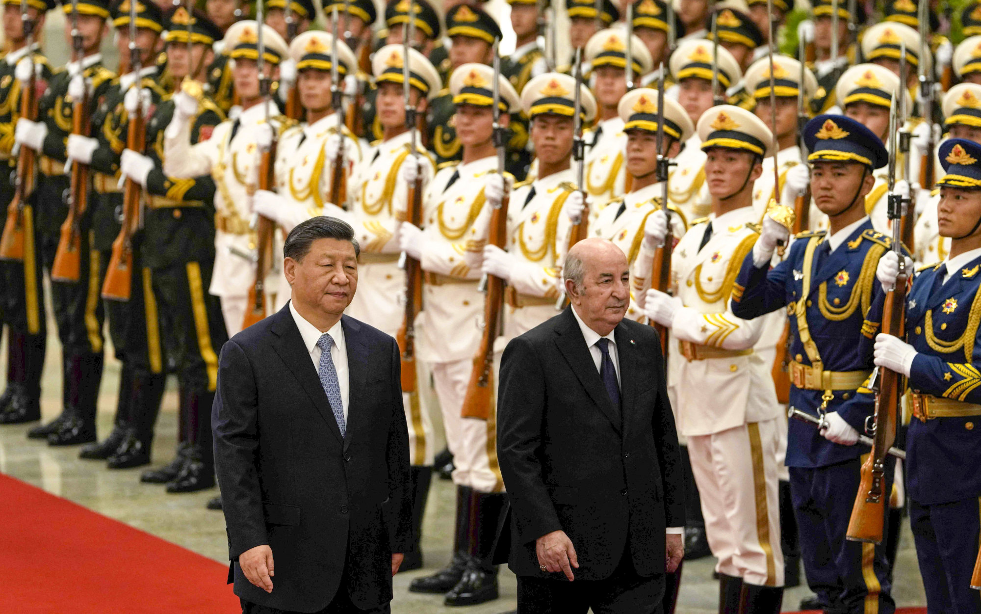 Algerian president meets China’s Xi Jinping in Beijing to expand tech ...