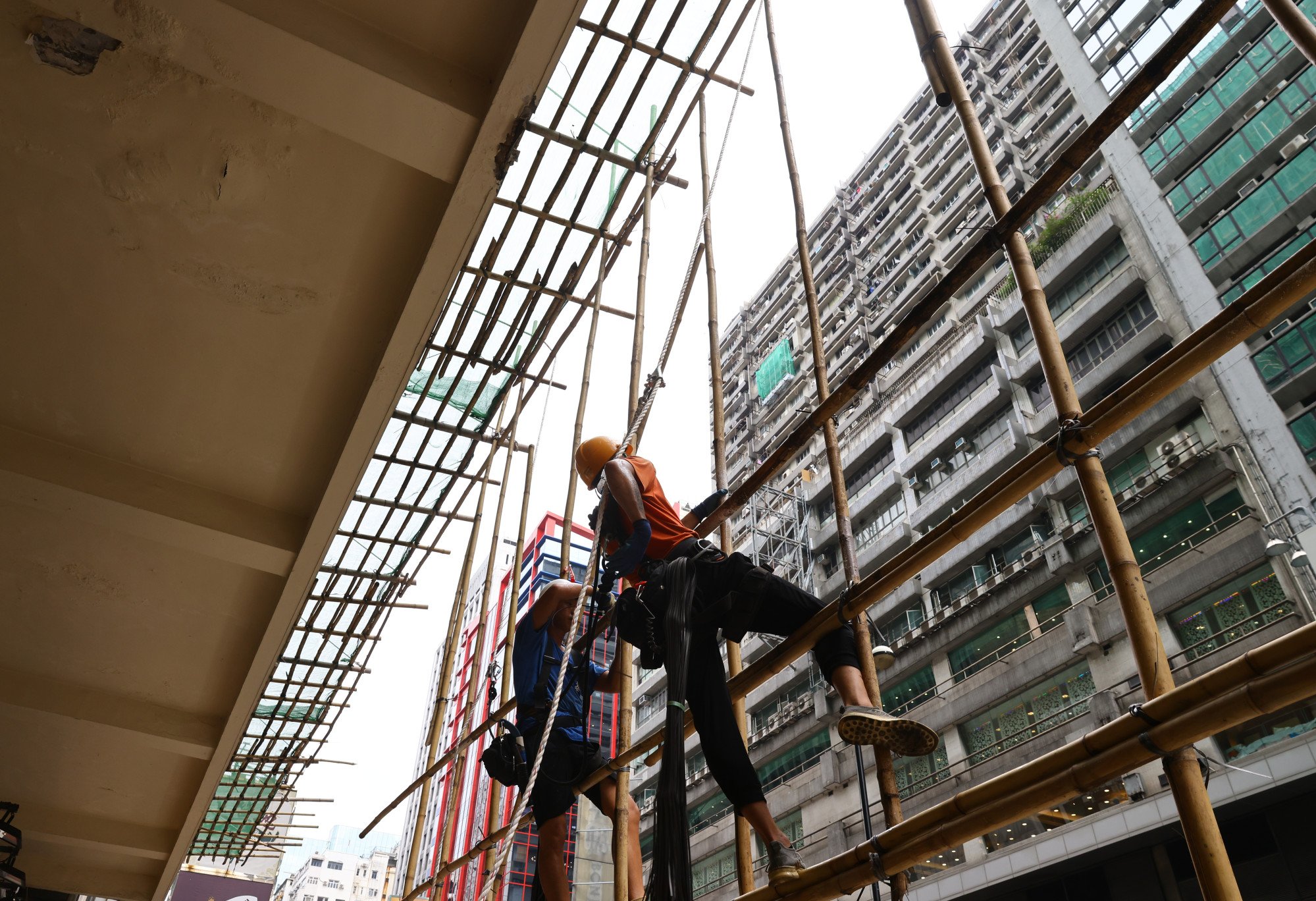30 buildings to undergo emergency repairs by mid-September, Hong Kong’s ...