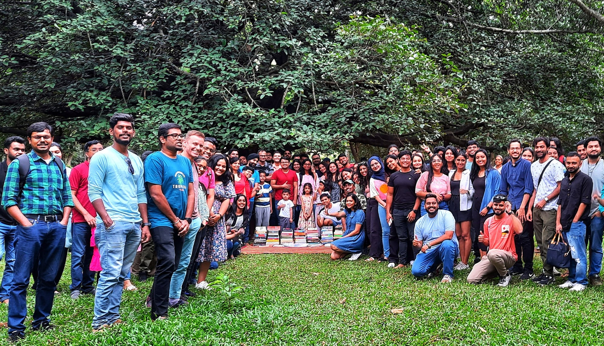 Reading quietly in a park has gone viral, thanks to Indian Instagram ...