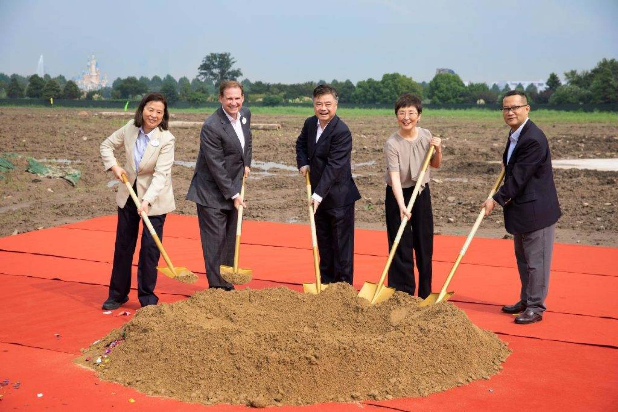 Walt Disney breaks ground on third themed hotel in Shanghai resort in ...