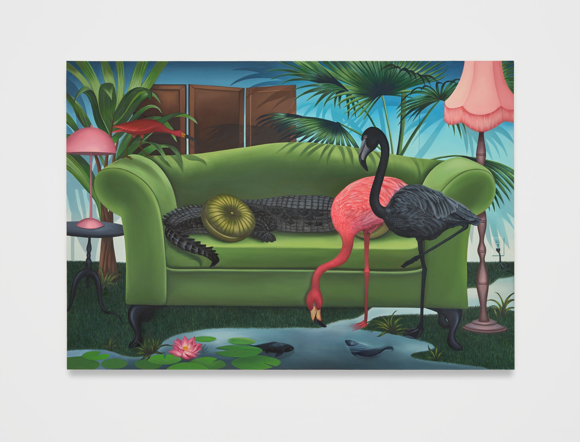 Ultra-contemporary art star Julie Curtiss, whose neo-surrealist ...