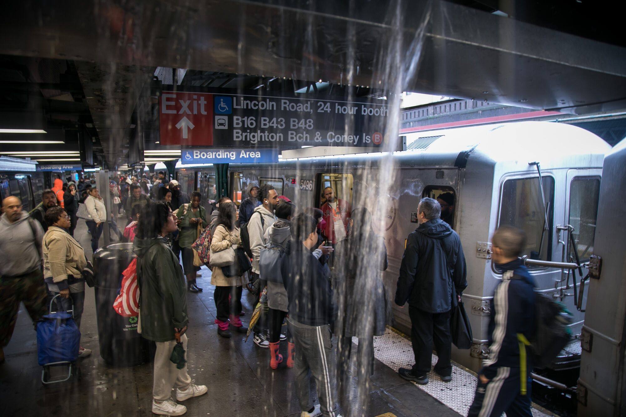 New York under state of emergency after storms flood subways and strand ...