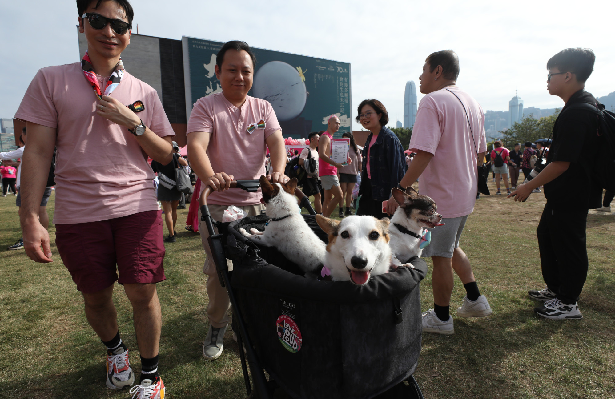 Crowds flock to Hong Kong’s Pink Dot to celebrate the first outdoor ...
