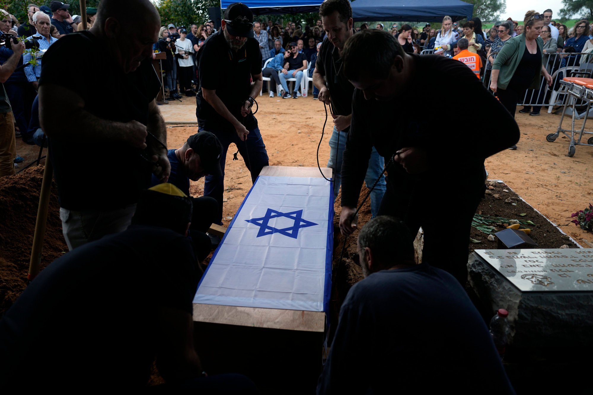 SOS signs found on Gaza hideout of killed hostages, Israeli military ...