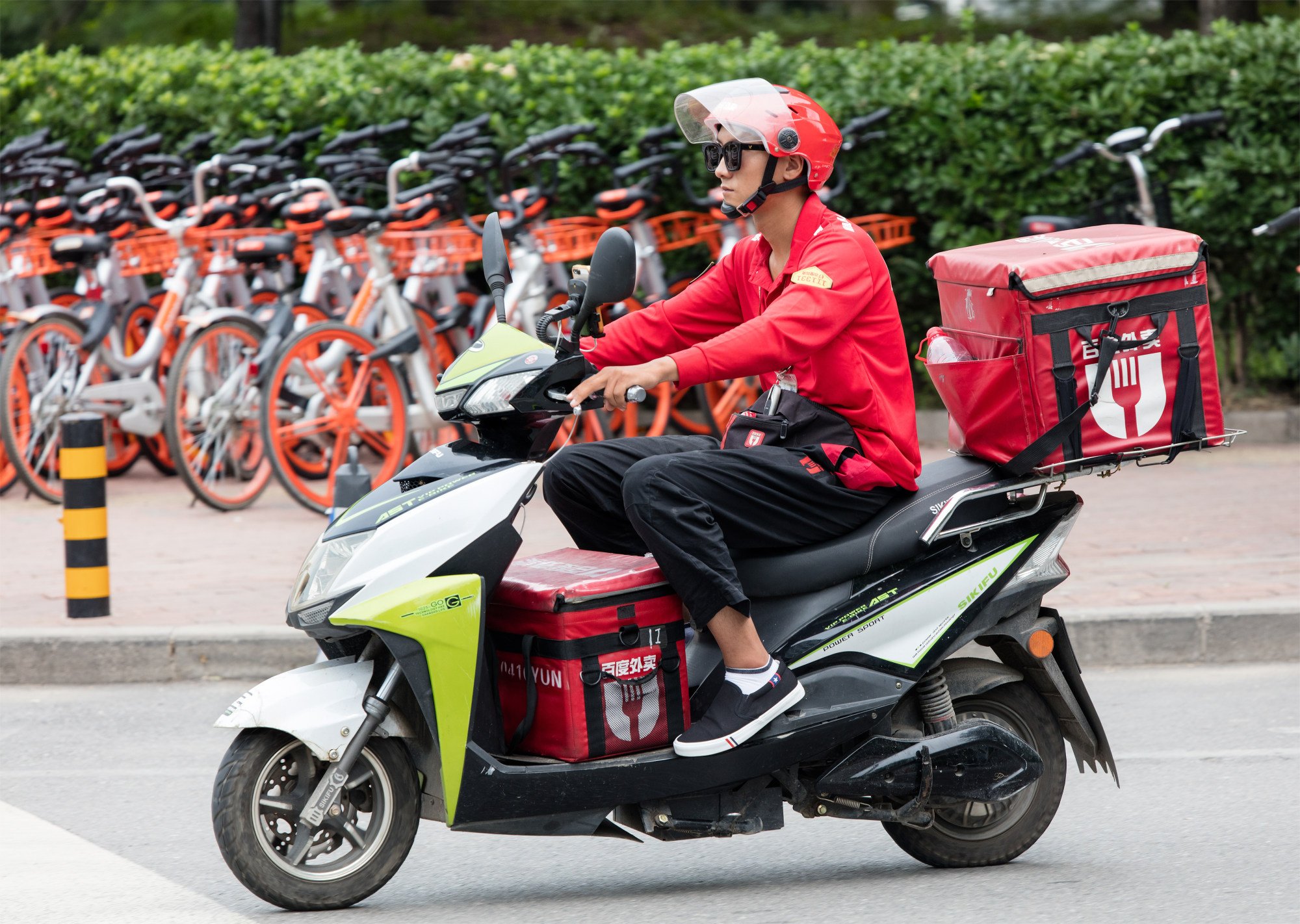 China delivery rider stabbed to death by security guard for ...