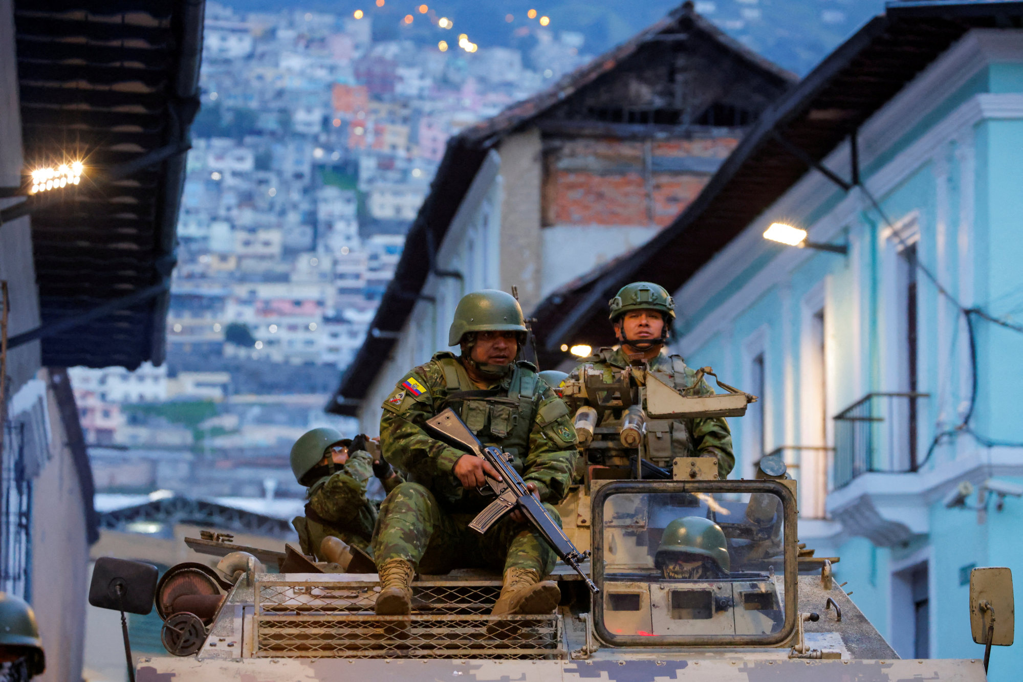 Ecuador in state of ‘internal armed conflict’ as gunmen storm TV studio ...