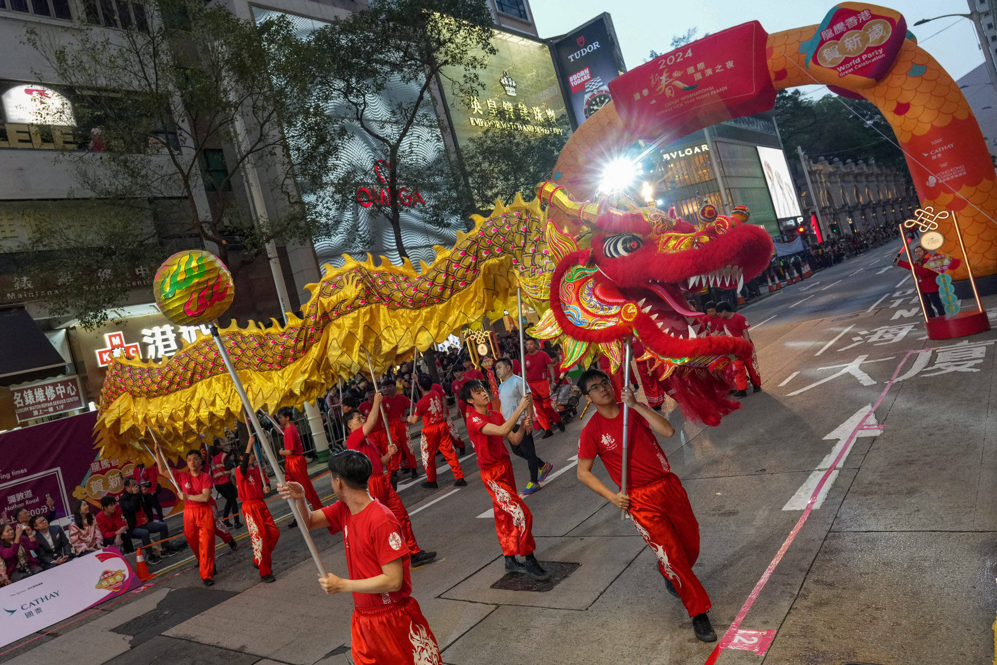 Enter the Dragon: tens of thousands flock to first Lunar New Year ...