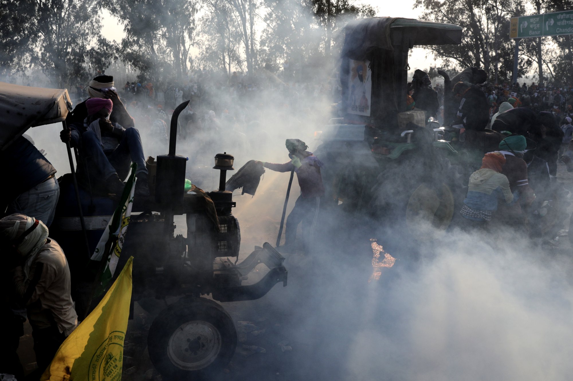 Indian farmers vow to continue fight for crop prices even as police use ...