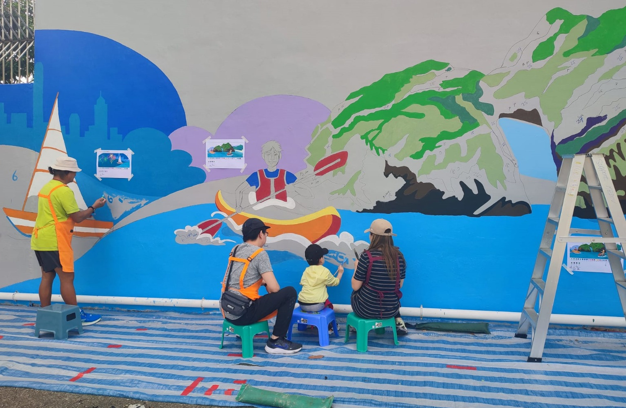 ‘Paint Beautiful Hong Kong’ art project brightens dull walls with ...