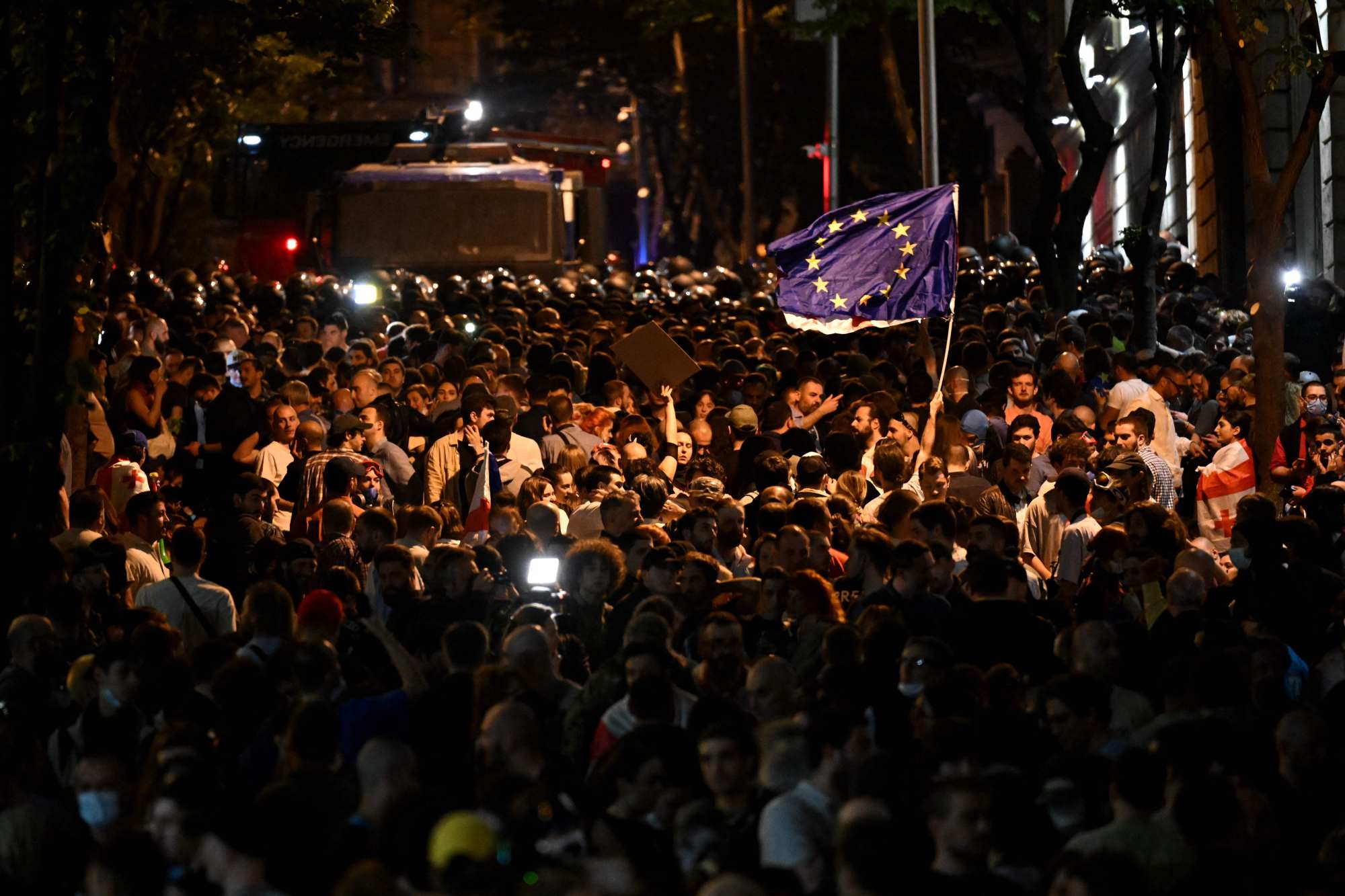 20,000 Georgians ‘March for Europe’, protest against ‘foreign influence ...