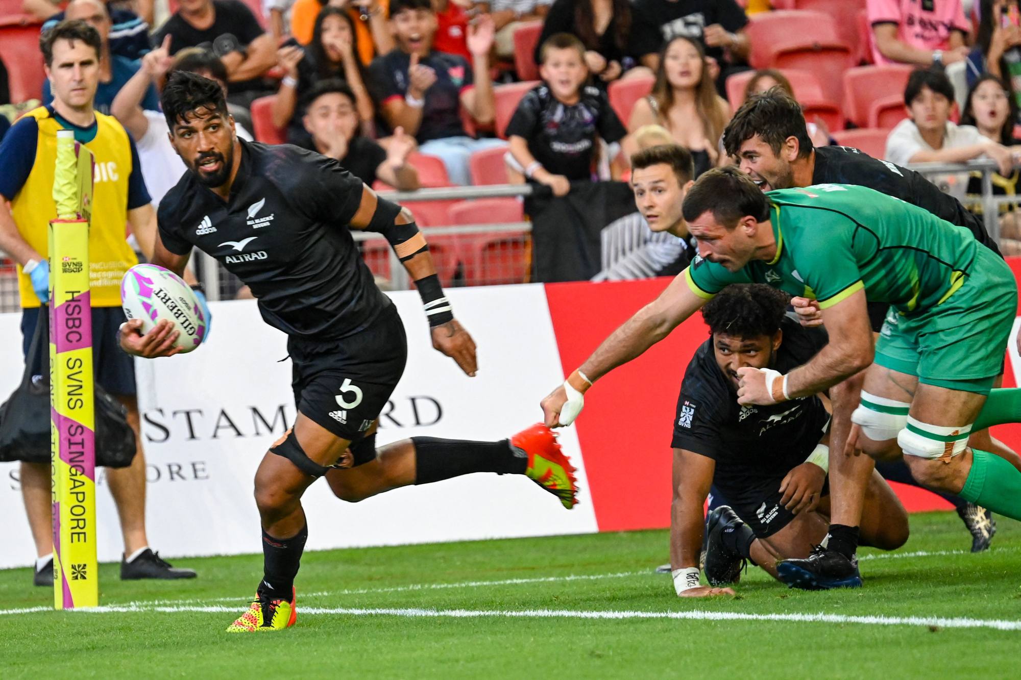 Singapore Sevens: double joy for Kiwis, who lay down Olympic marker, as ...