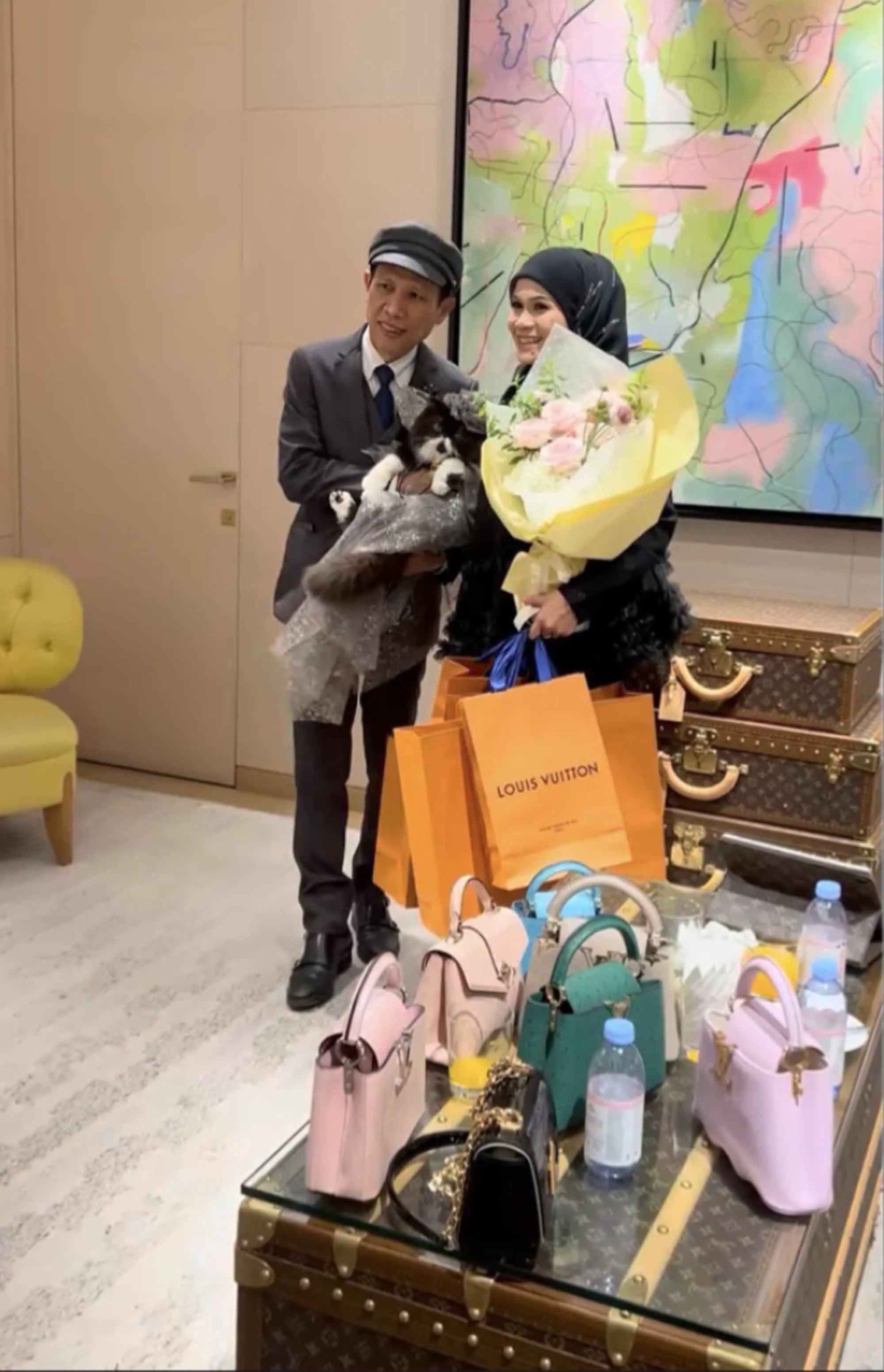 Malaysian millionaire throws lavish Louis Vuitton birthday bash for cat ...