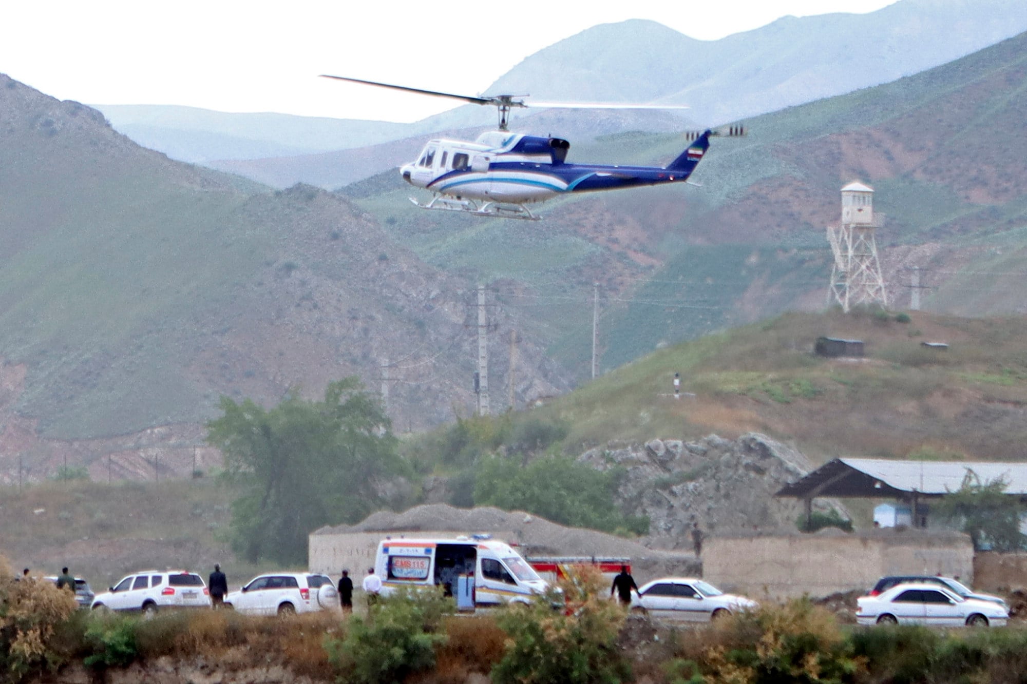 Helicopter carrying Iran’s President Raisi crashes in foggy ...
