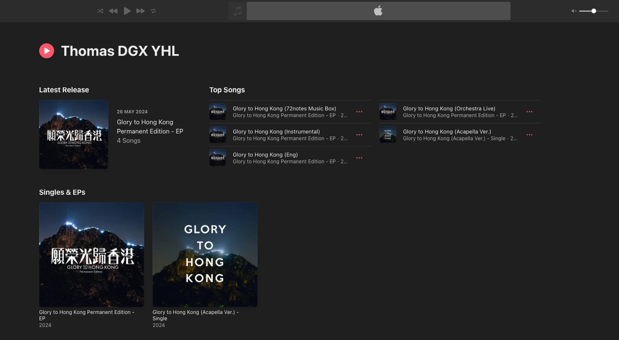 ‘Glory to Hong Kong’ makes comeback on Spotify, Apple Music despite ...