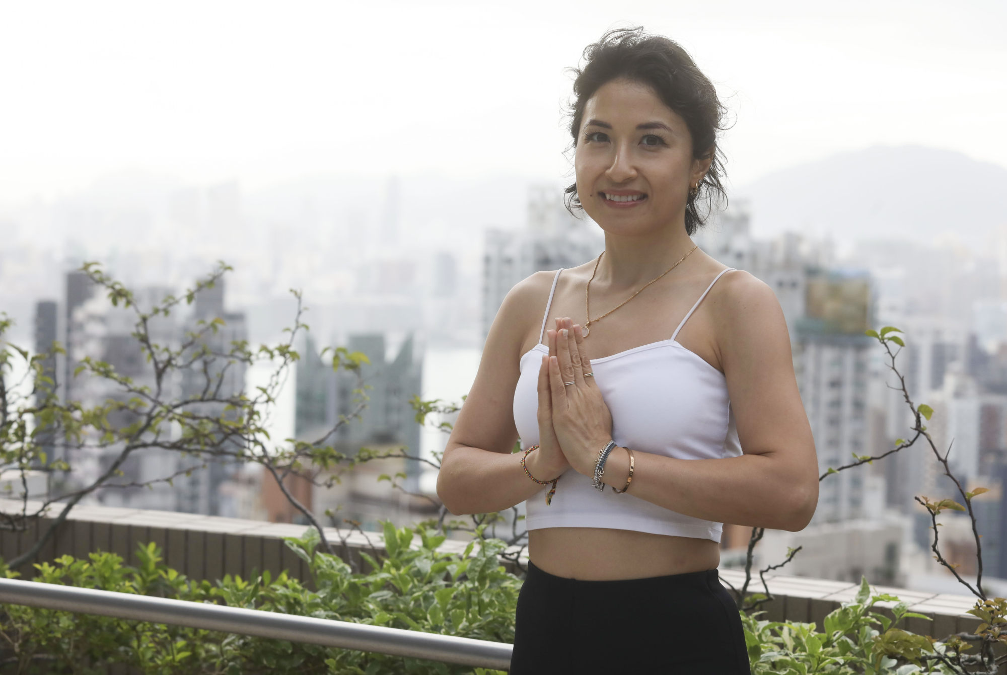 Young brain cancer survivor credits her Buddhist faith and yoga ...