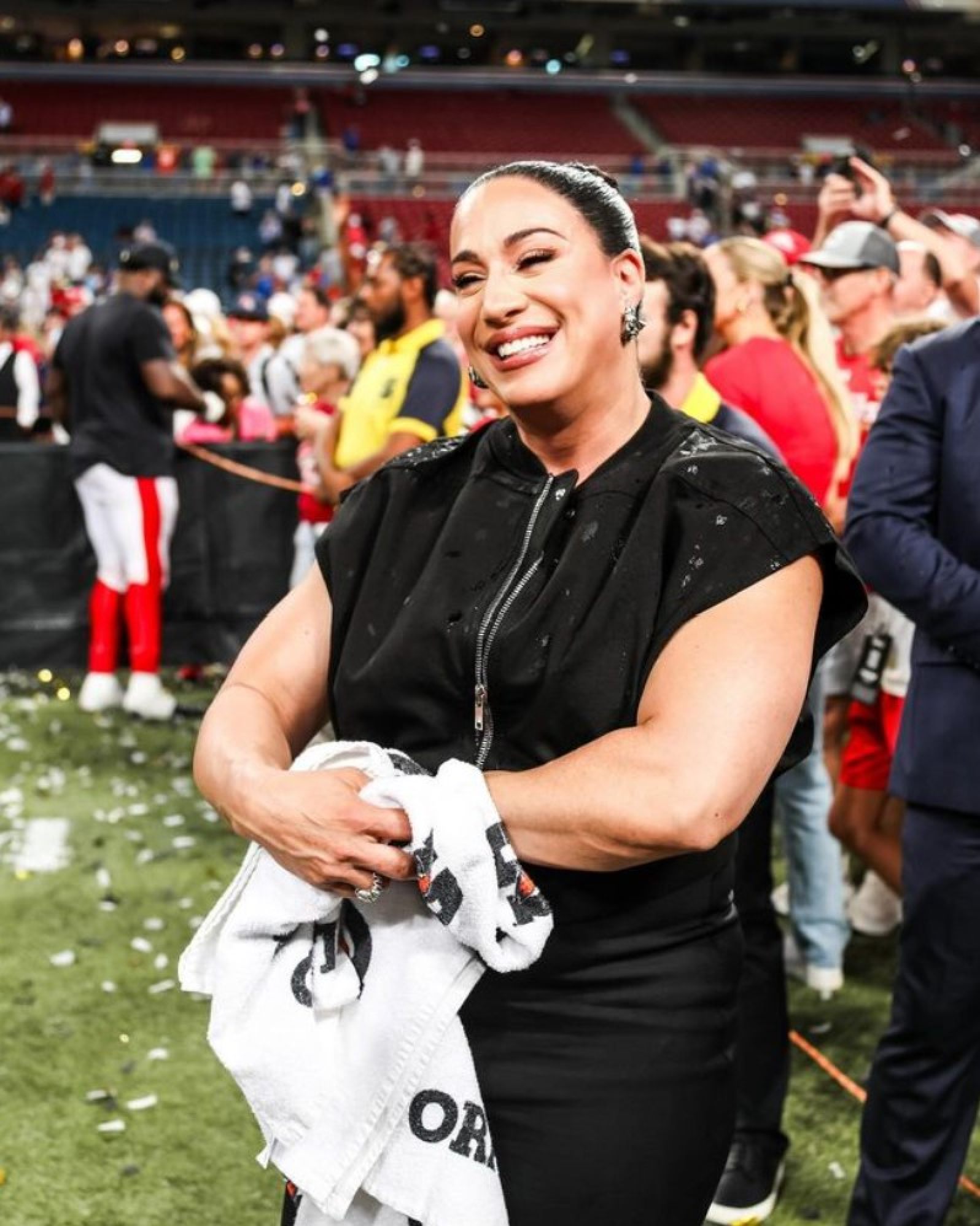 Dwayne Johnson Ex Wife Bodybuilder Dany Garcia