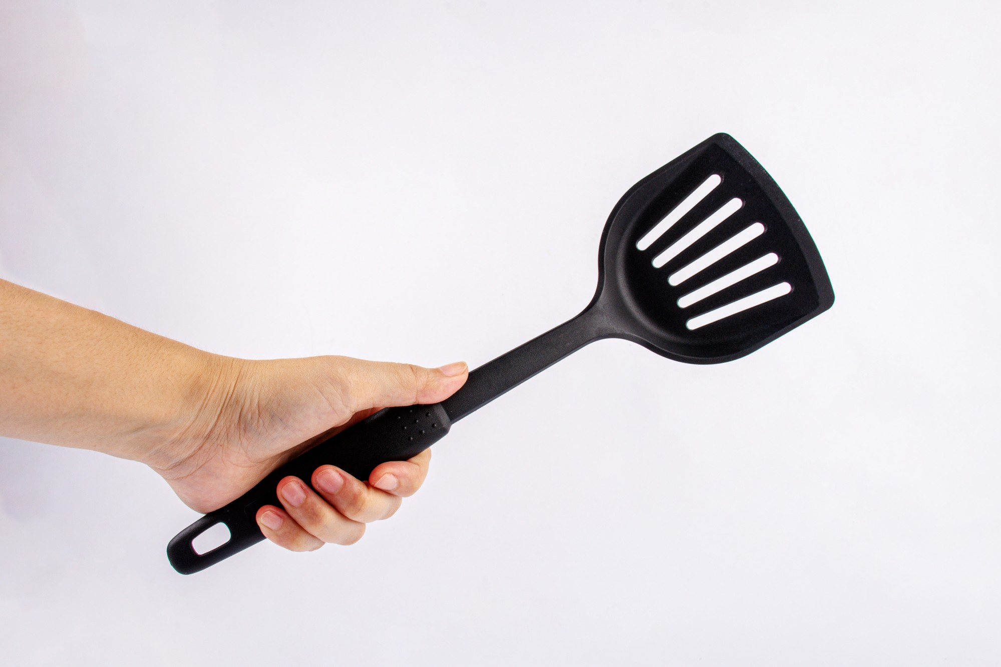 Black Plastic Spatula