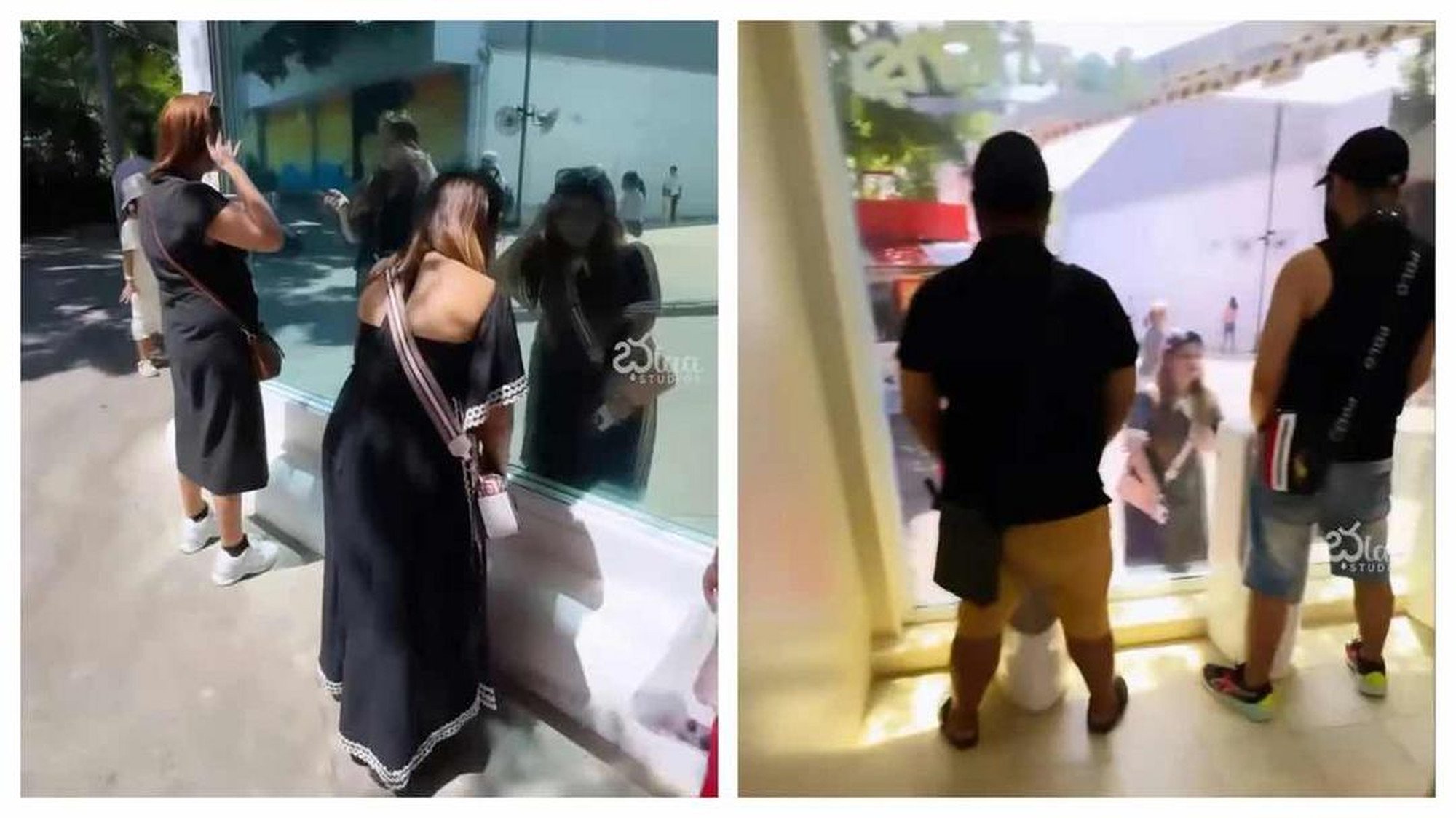 Bizarre two-way mirror in Thai theme park toilet lets urinating men ...
