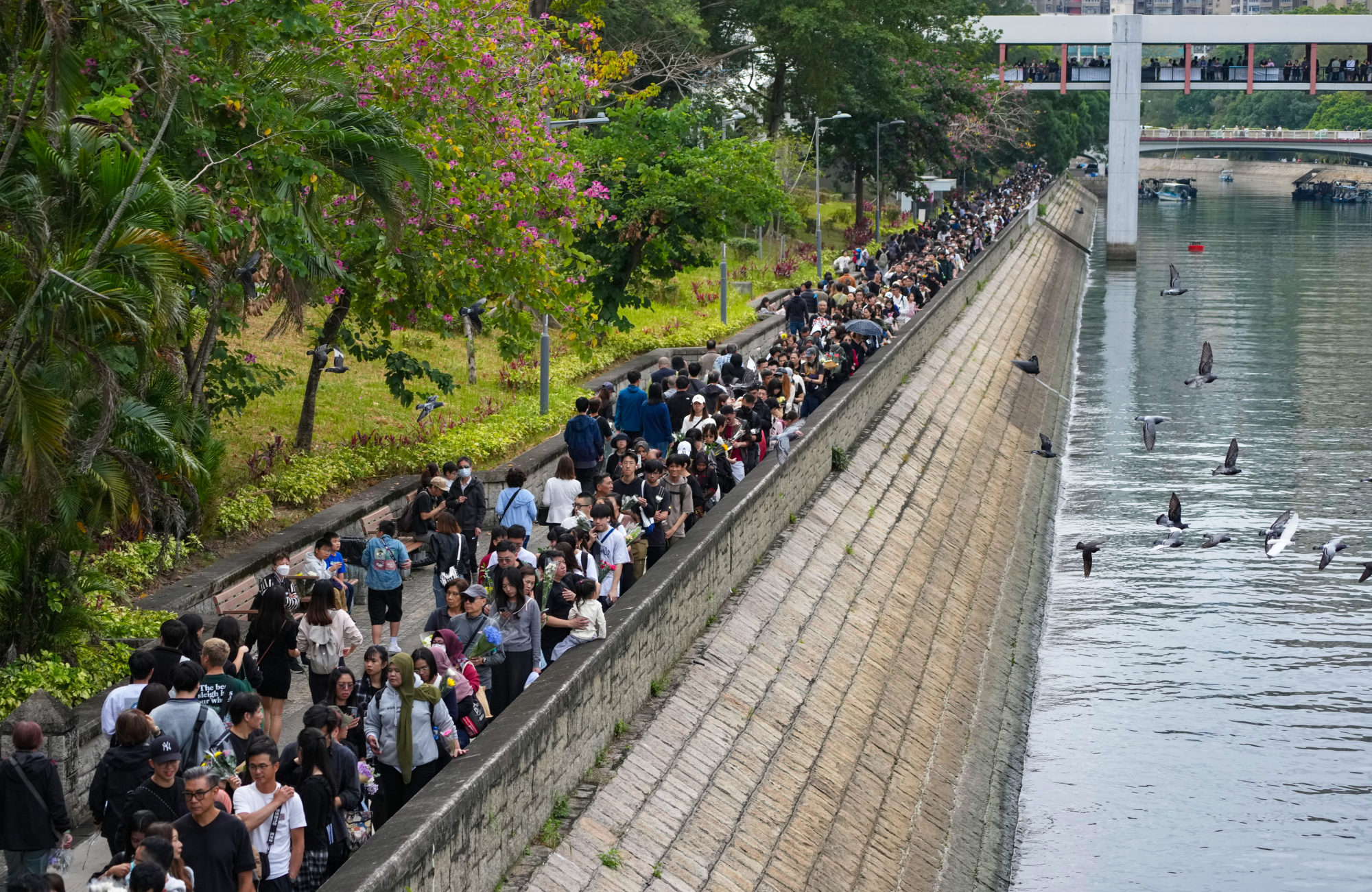 Mourners pay tribute to Hong Kong fire victims as Beijing calls for ...
