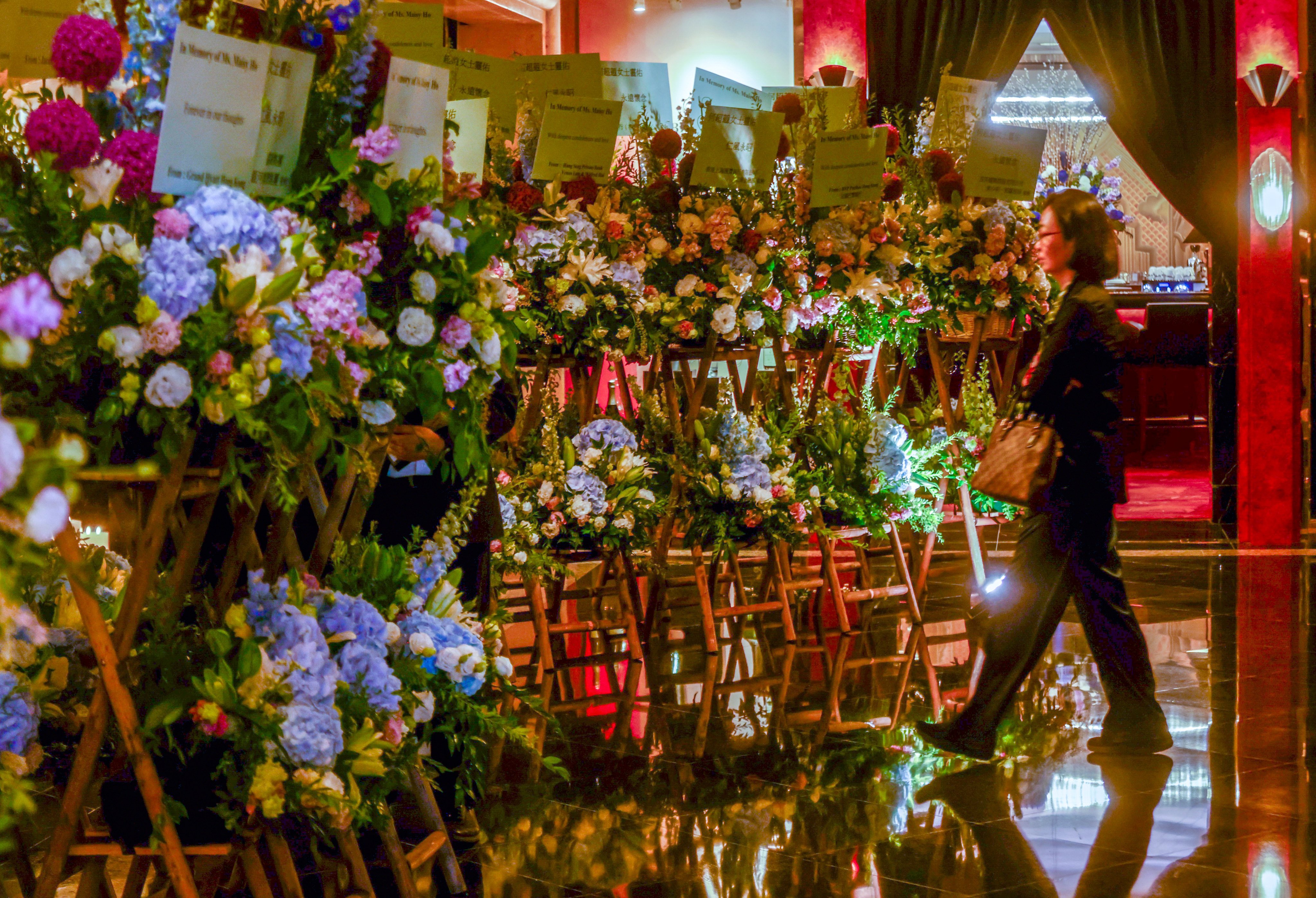 Hong Kong S Elite Pay Tribute To Philanthropist Maisy Ho At Memorial