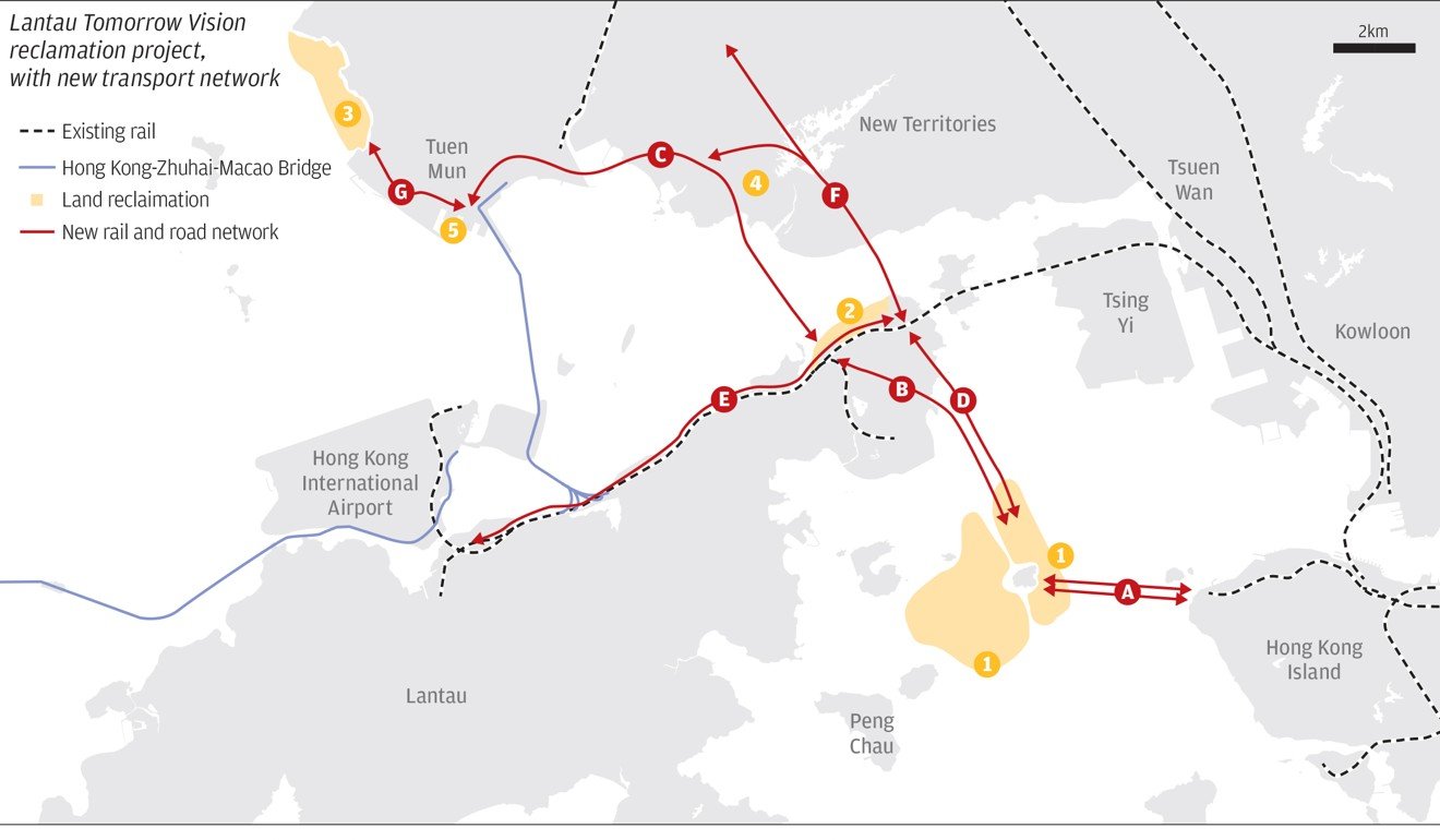 HK$624 billion Lantau Tomorrow Vision housing project will have ...