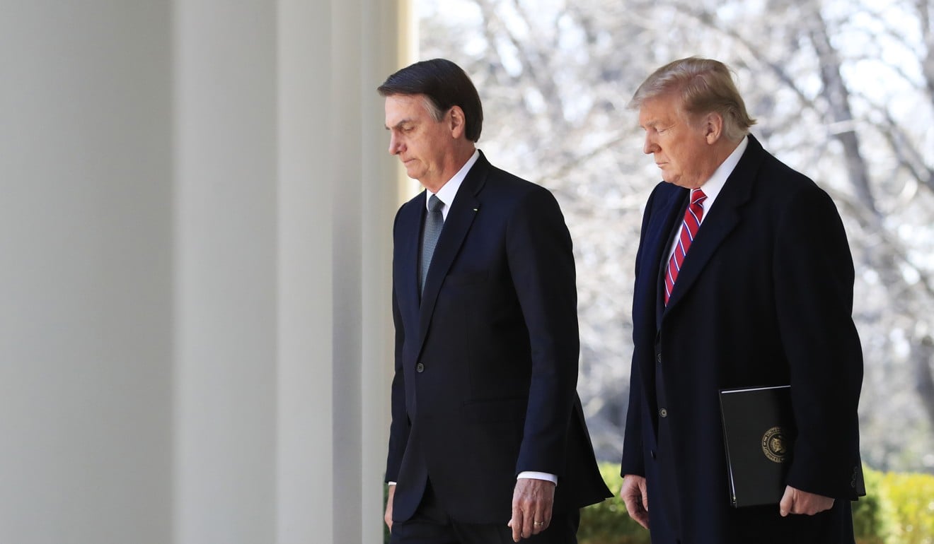 Donald Trump floats idea of Brazil becoming Nato member as he and right ...