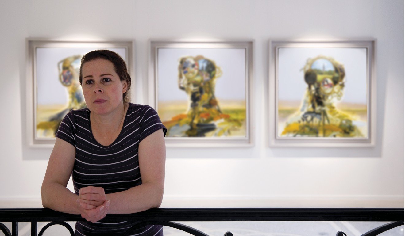 British transgender artist David Kim Whittaker shows his thought ...