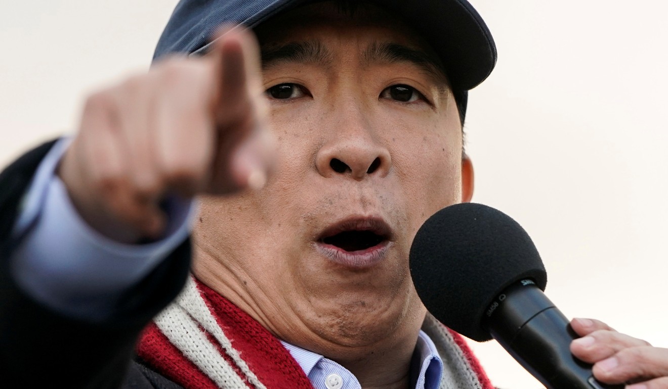 Long-shot Democrat presidential candidate Andrew Yang wants to give ...