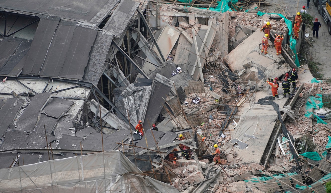 10 killed after building collapses in Shanghai | South China Morning Post