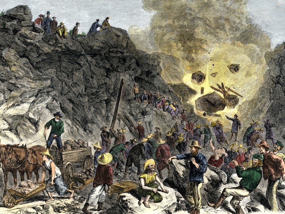 The Chinese workers who built an American railway and their history ...