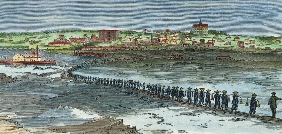 The Chinese workers who built an American railway and their history ...