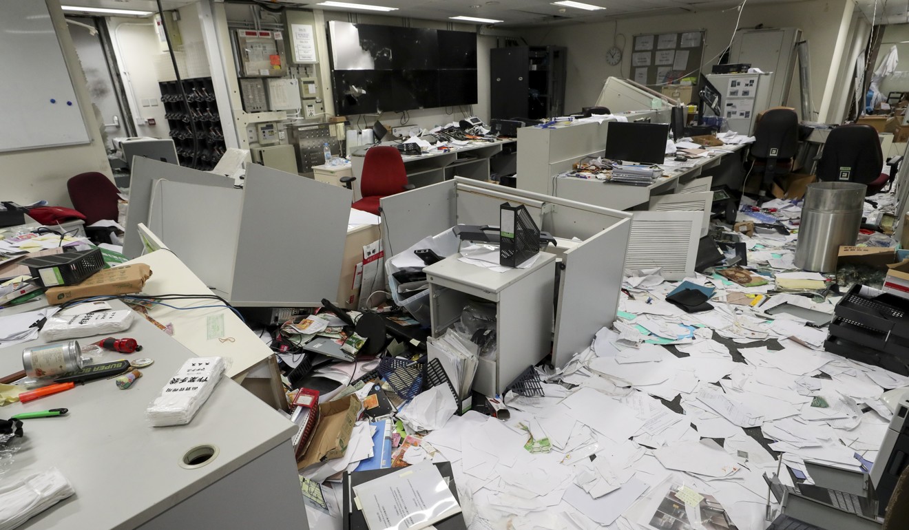 Rampaging protesters’ trail of destruction in Hong Kong’s legislature ...