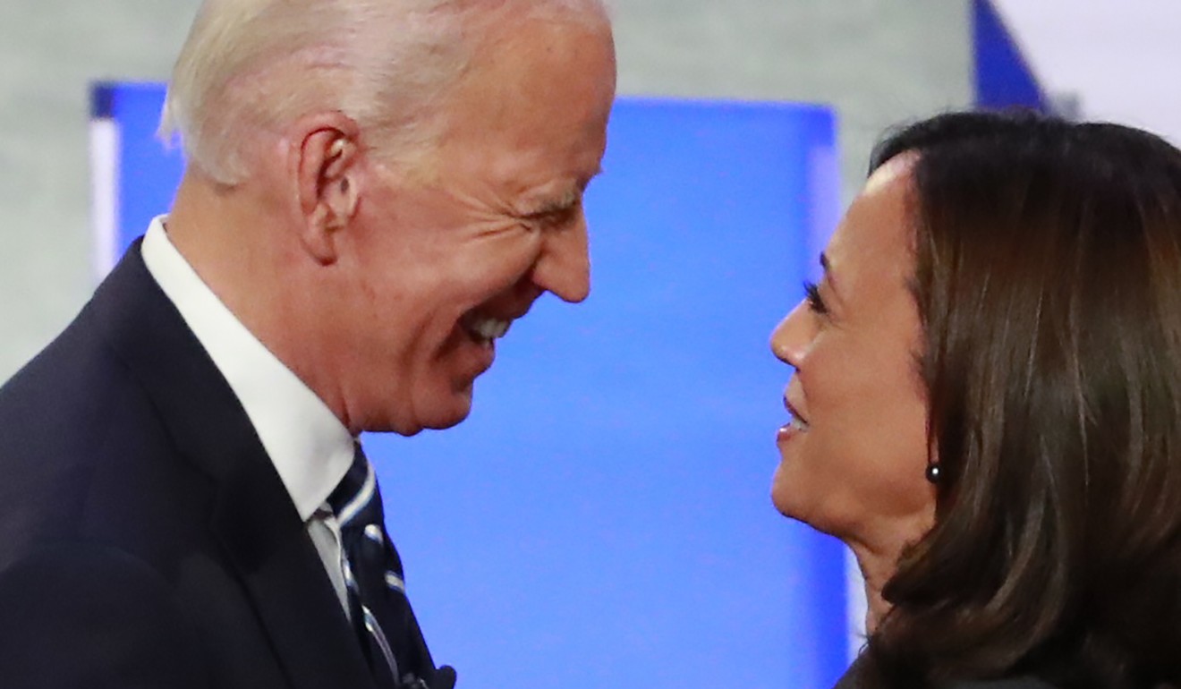 Joe Biden and Kamala Harris square off again as Democrats debate health ...
