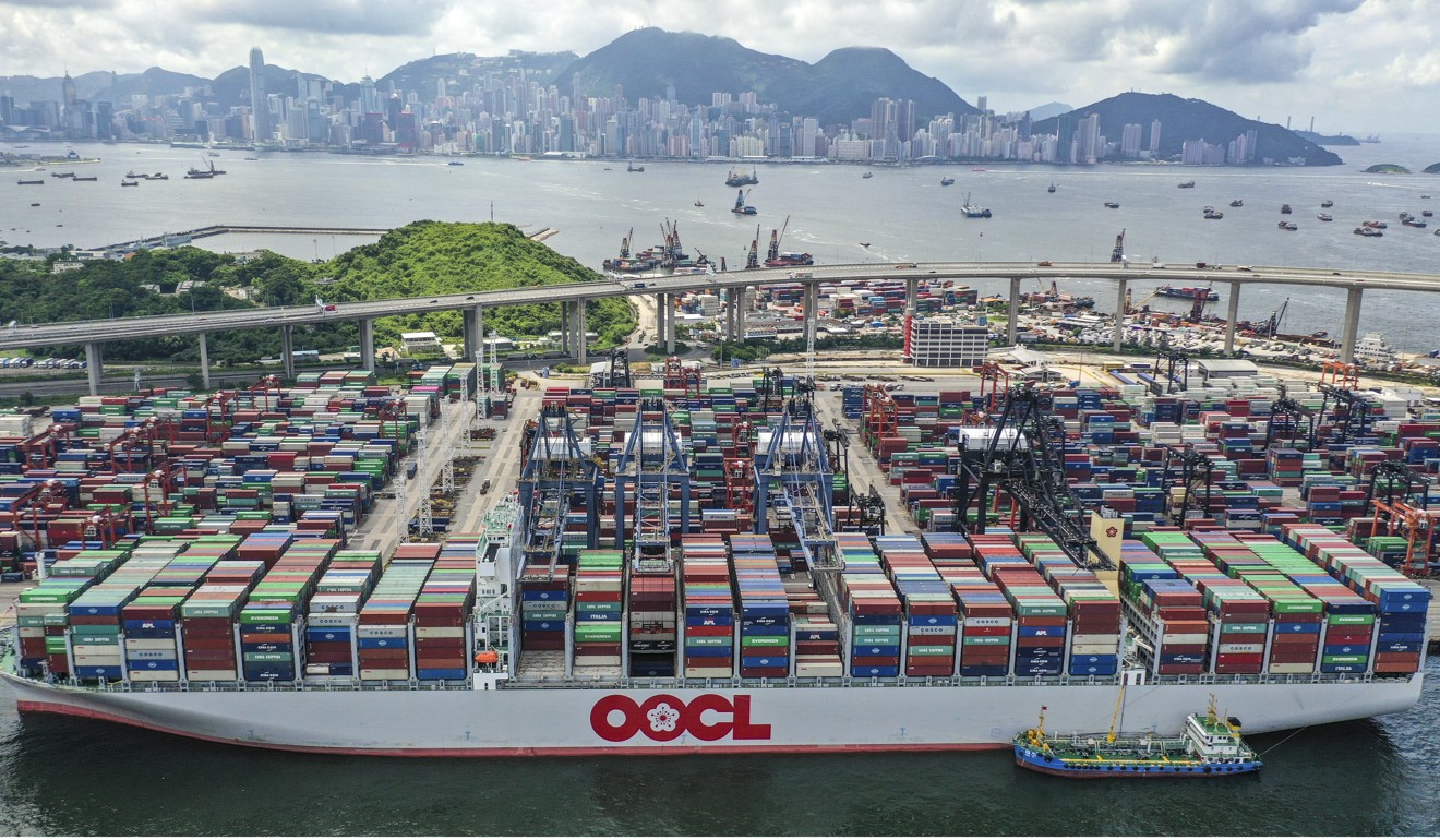 Cosco Shipping’s rising container volumes put it on course to overtake ...